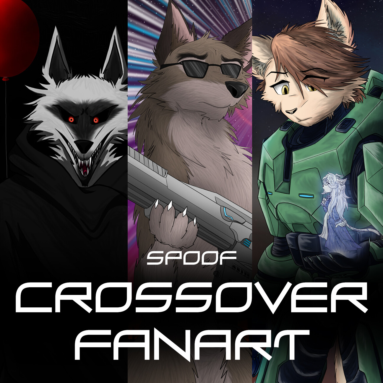 ArtStation - Spoof Crossover FanArt