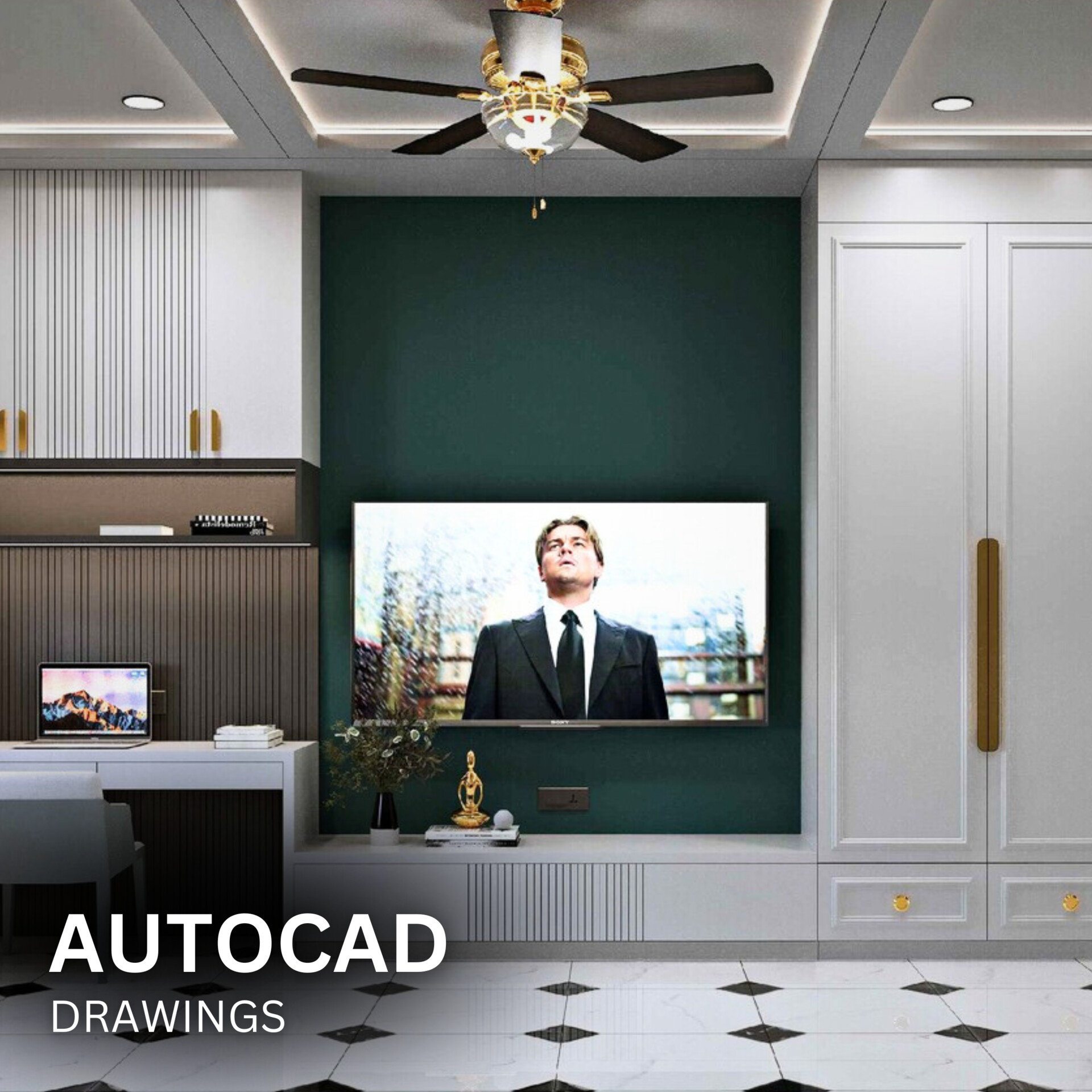 ArtStation - Art Deco Interior Design - Morbi