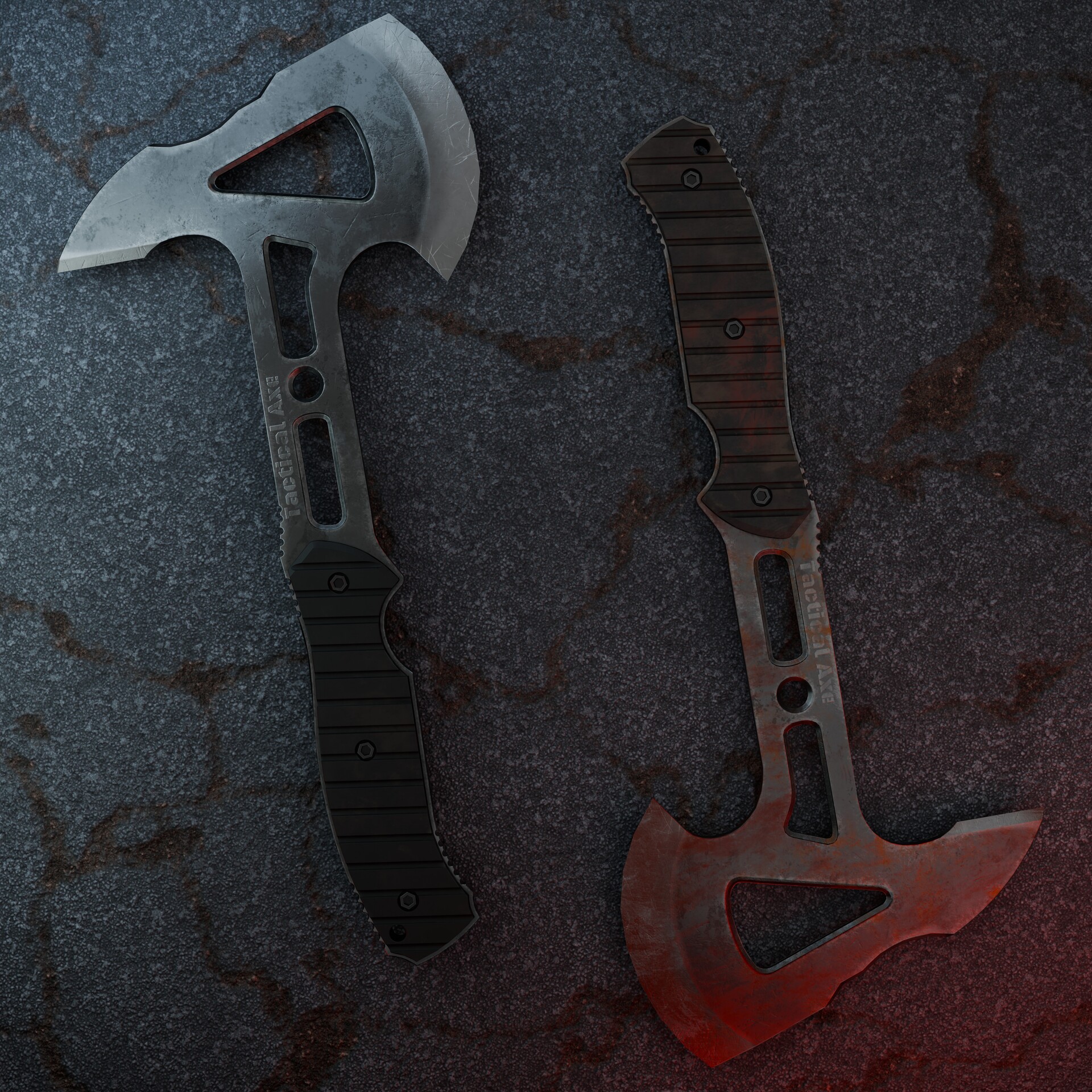 ArtStation - Tactical Axe