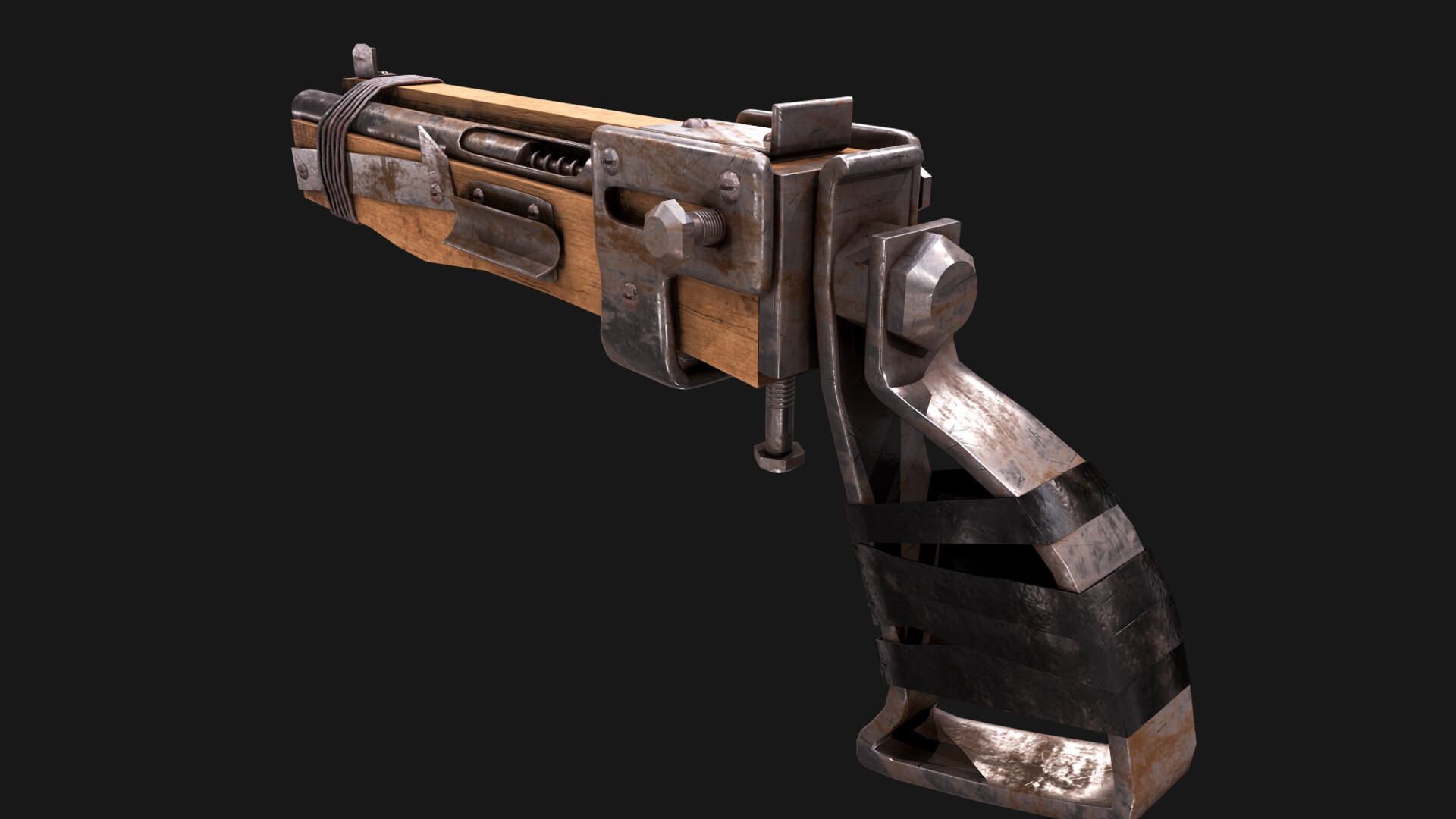 ArtStation - Pipe bolt-action (Fallout 4) | FanArt