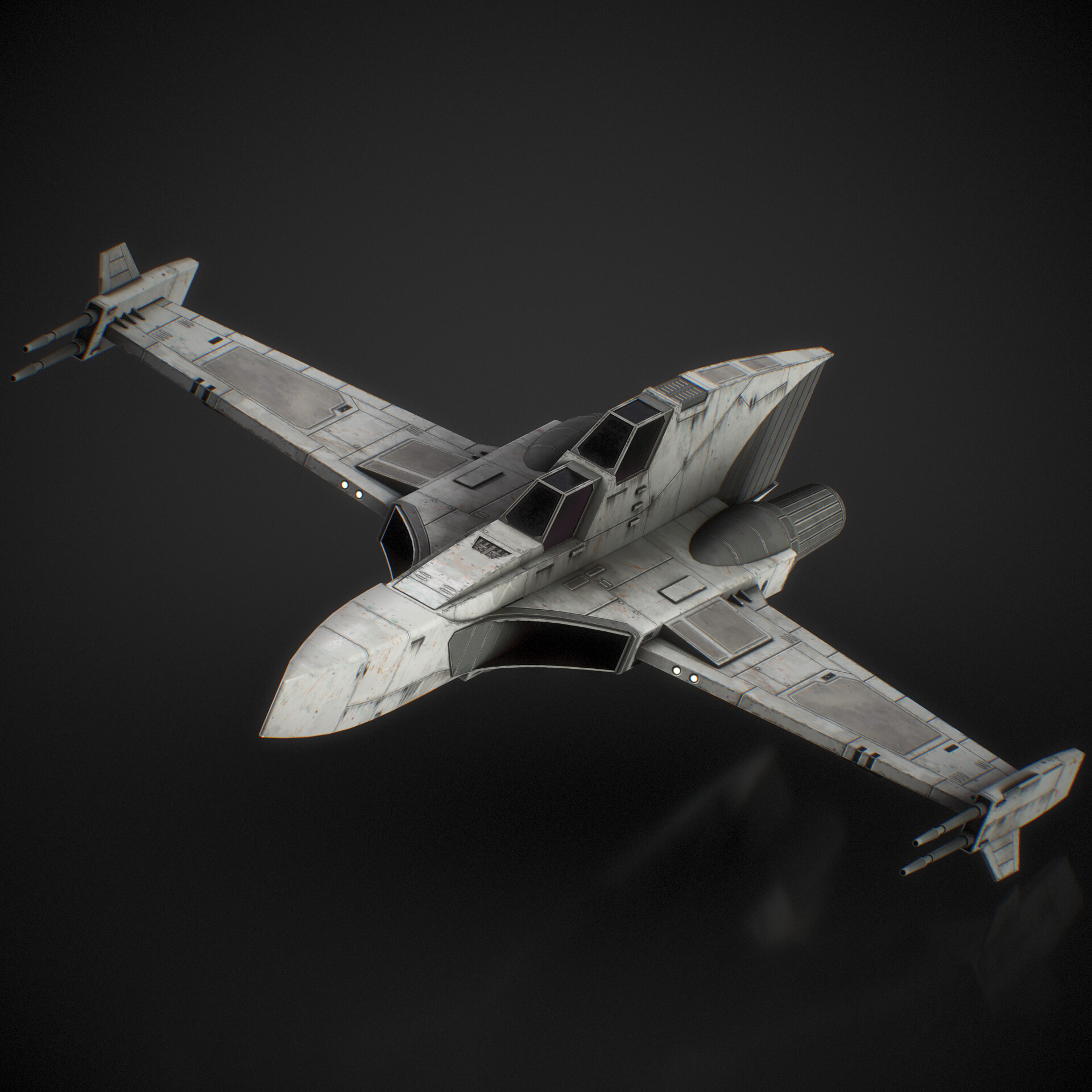 ArtStation - NR J-45 Sabre Starfighter