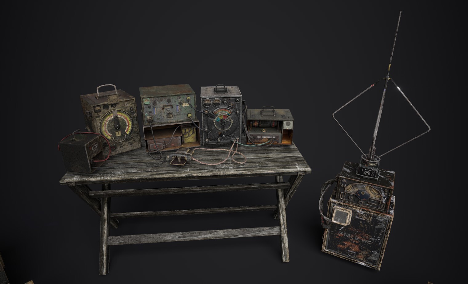 ArtStation - WW1 German Radio