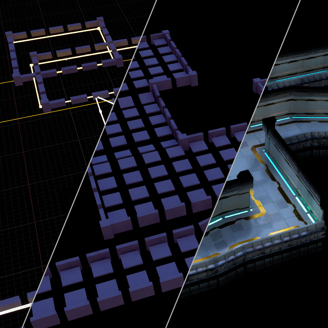 ArtStation - Structure Level Gen with UE5's PCG