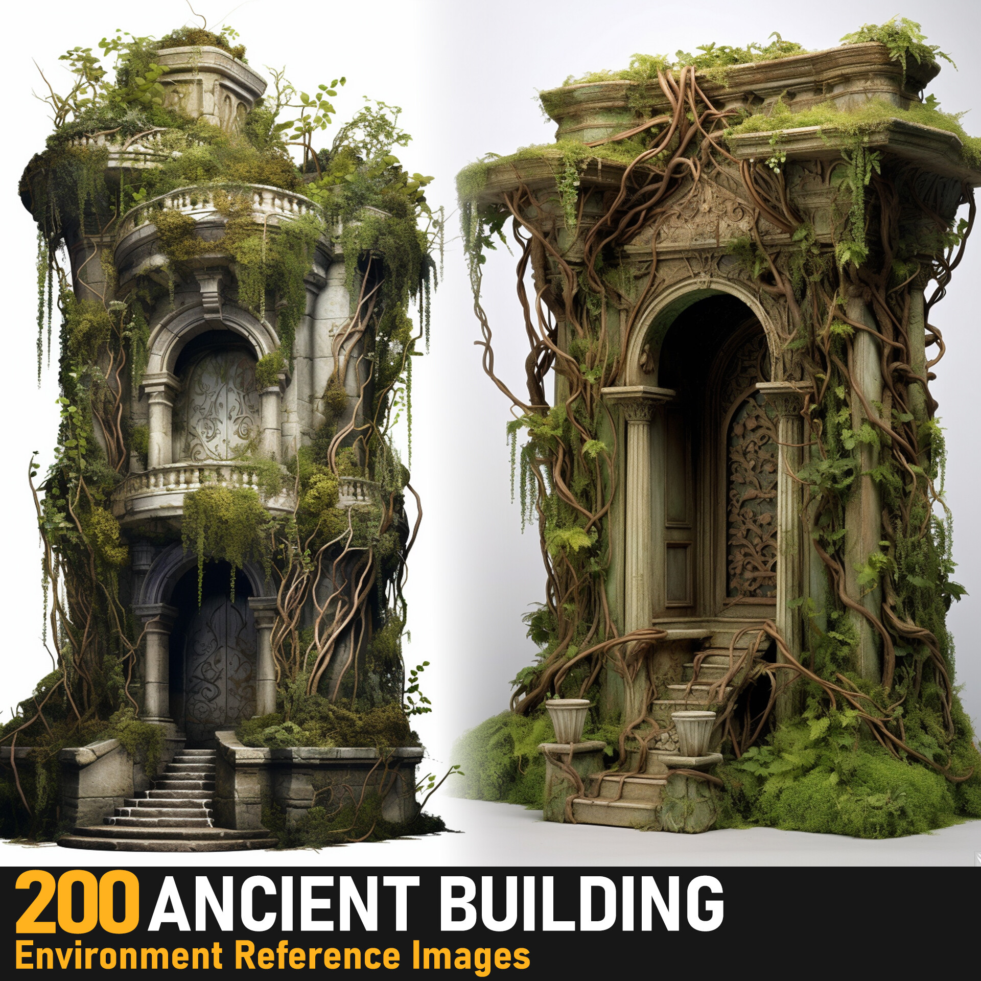 ArtStation - Ancient Building|4K Reference Images