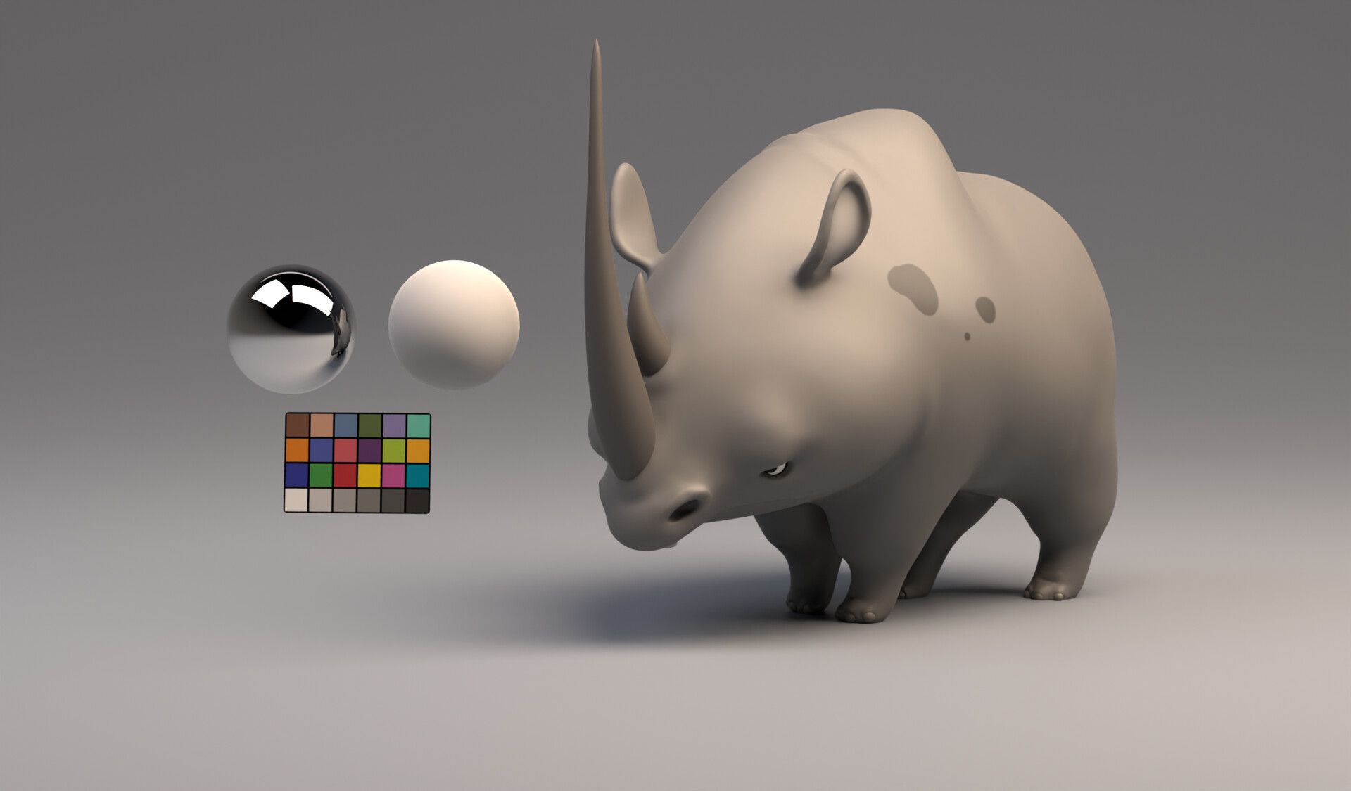 ArtStation - Stylized Rhino