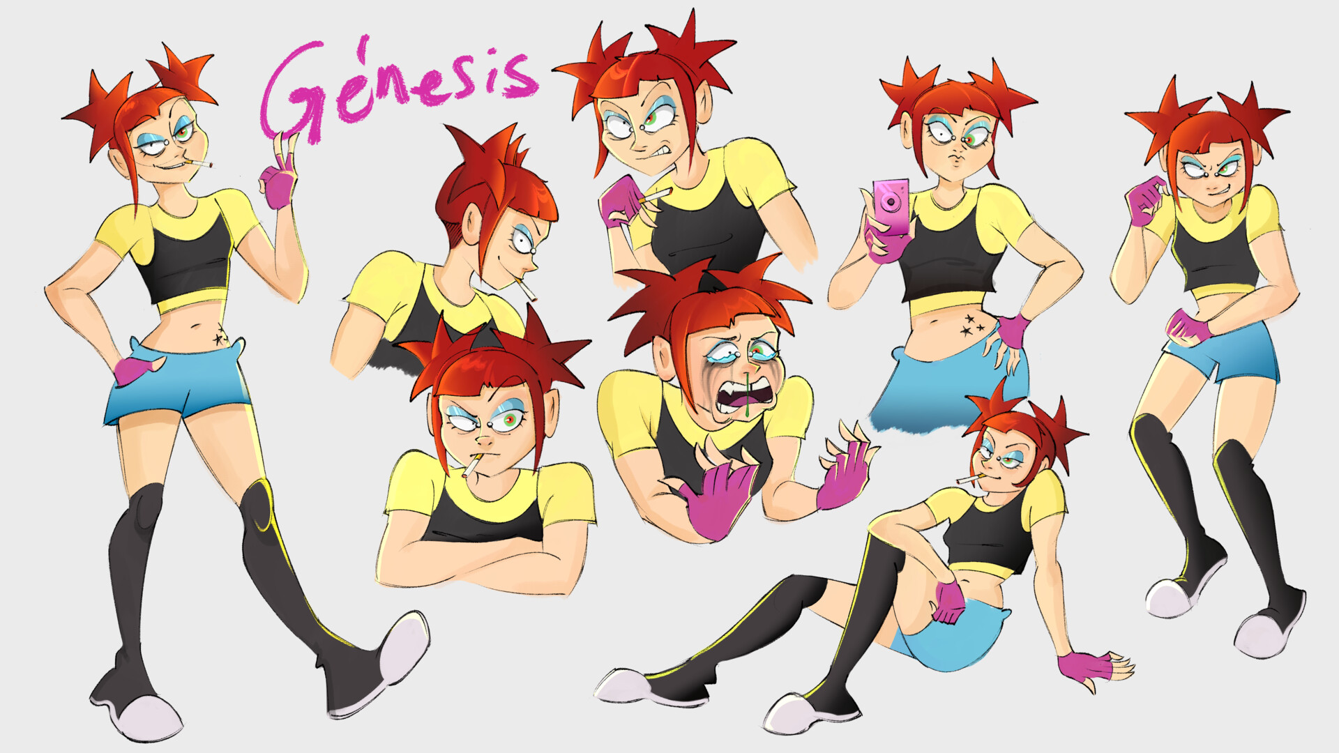 ArtStation - Character sheets