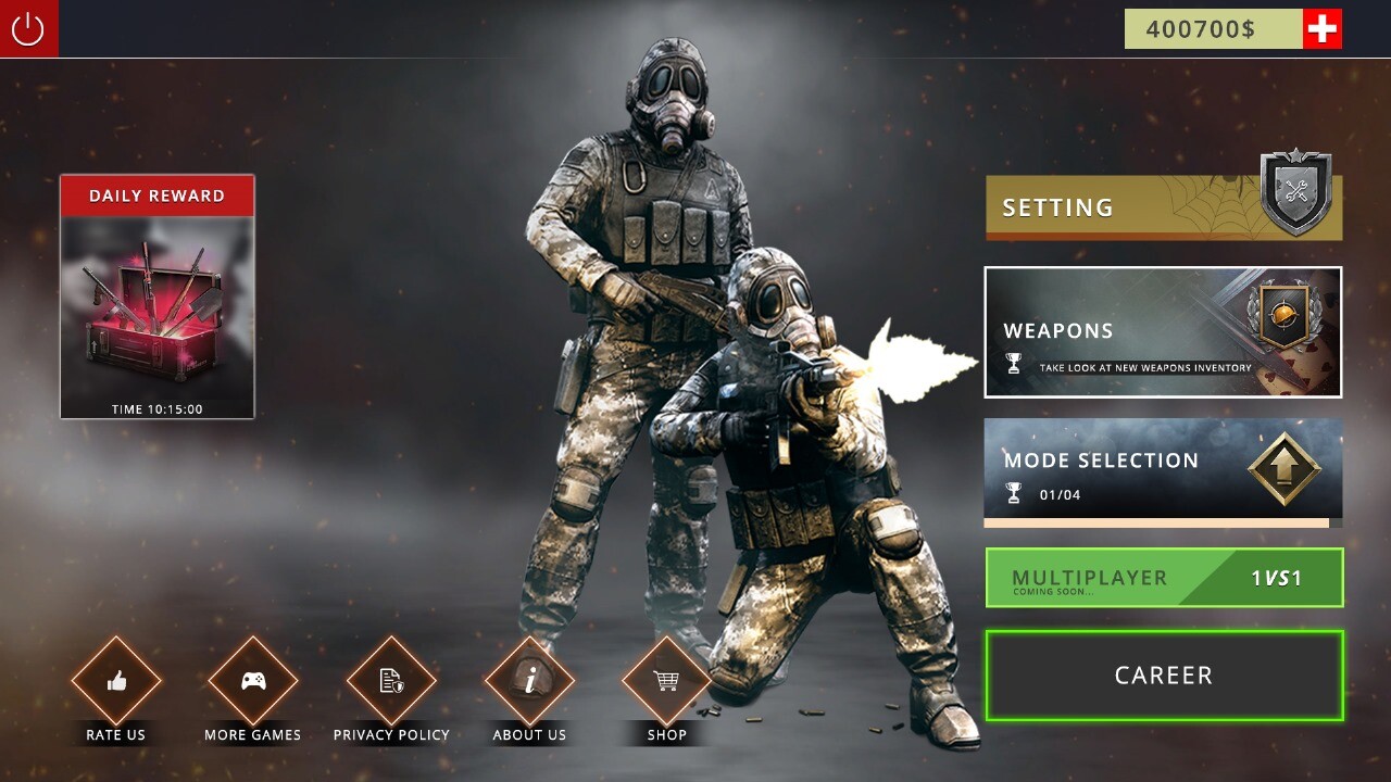 ArtStation - Battle Shooter : UI