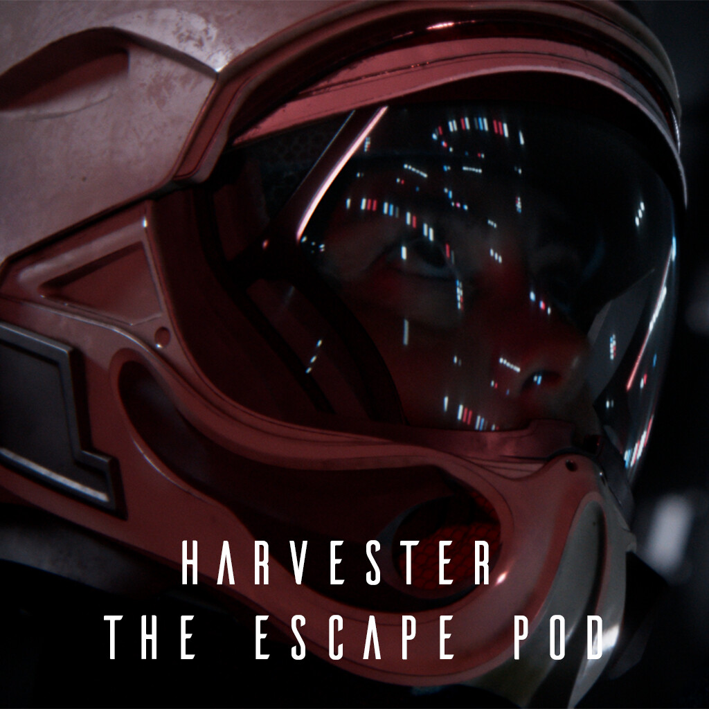 ArtStation - Harvester: the escape pod