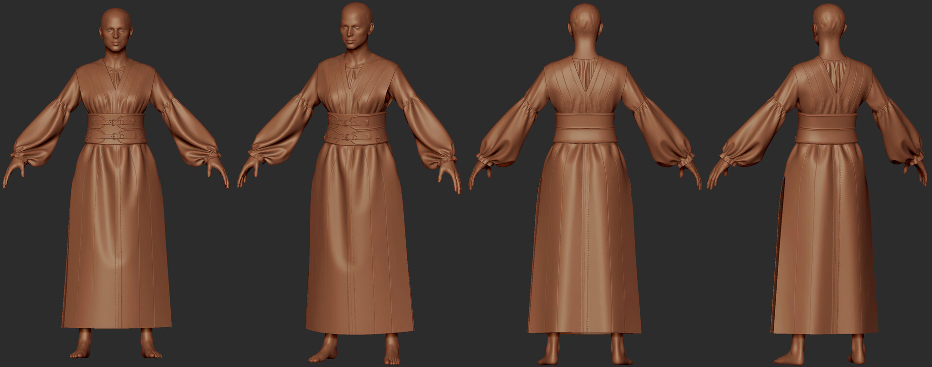 ArtStation - 3D Apparel Created using MD/CLO.