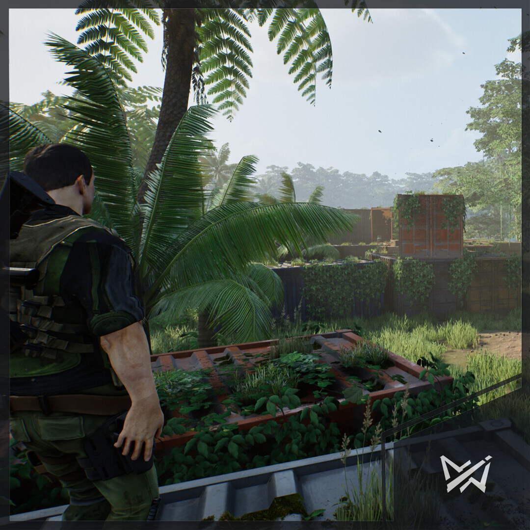ArtStation - Remake Far Cry | Unreal Engine Game Level | Gamedev ...