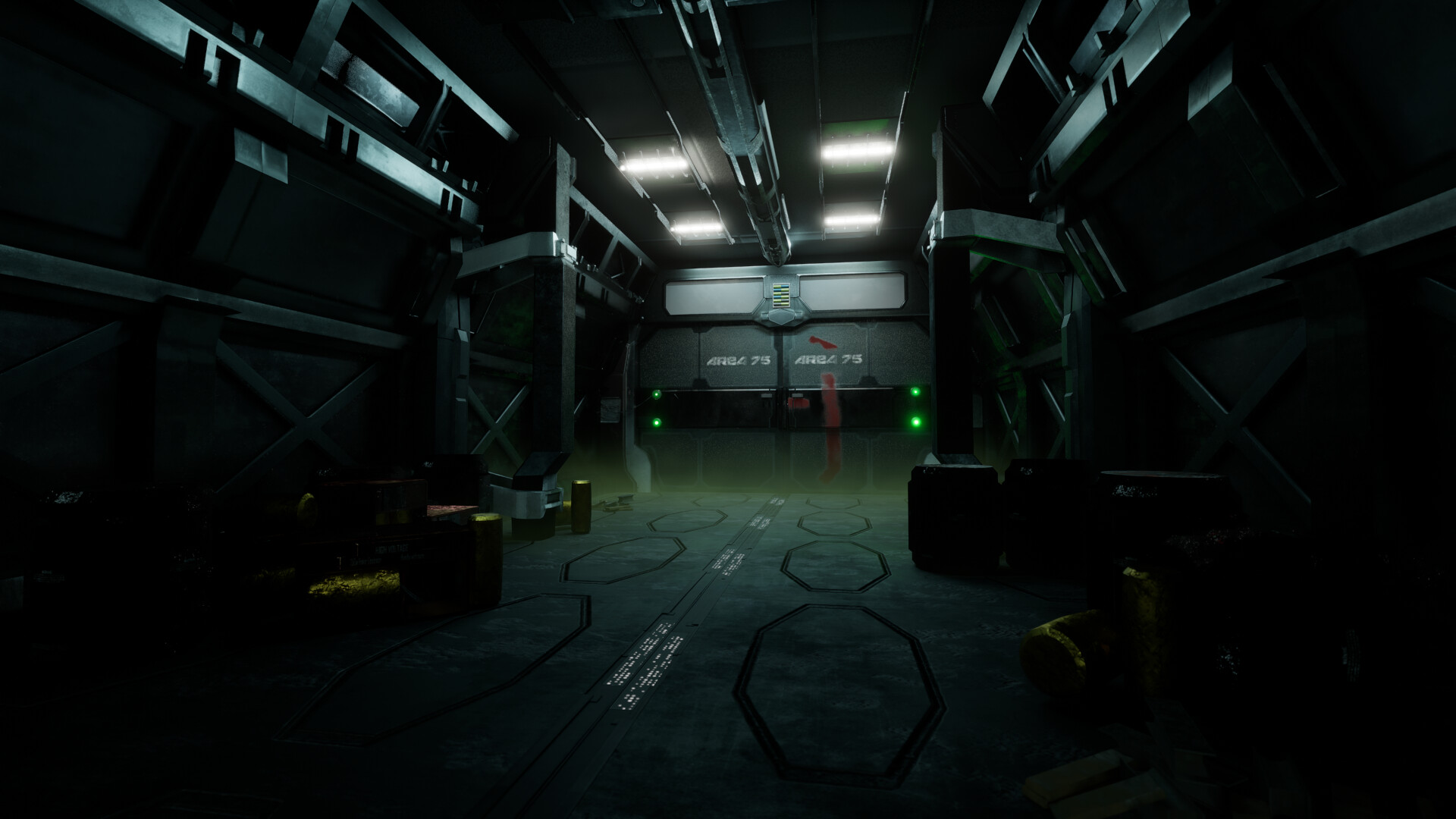 ArtStation - Sci-Fi Horror Corridor