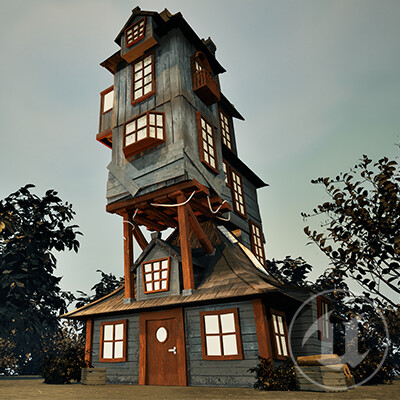 ArtStation - Run-down Shack