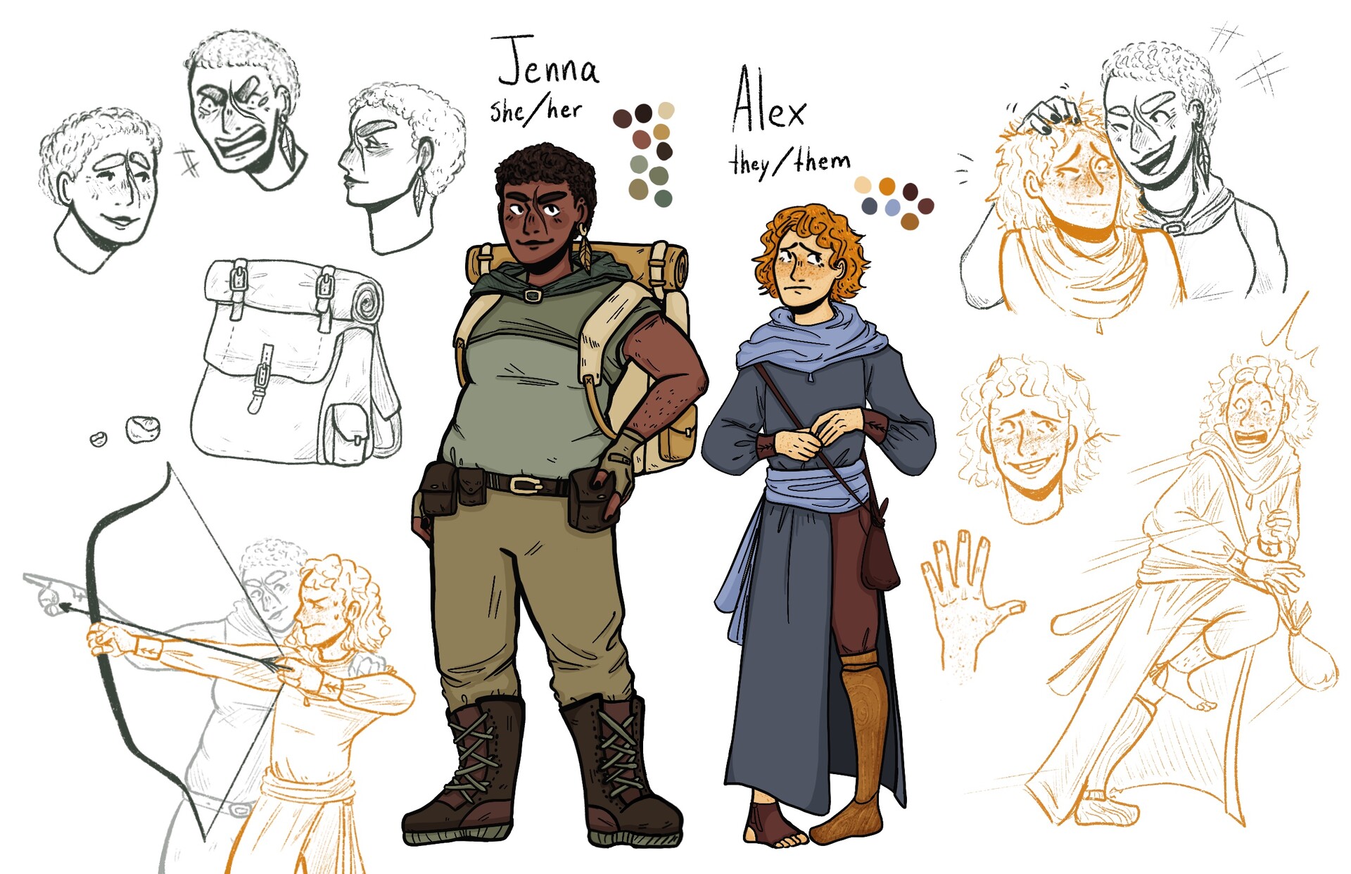 ArtStation - Original Charcter art/ charcter designs