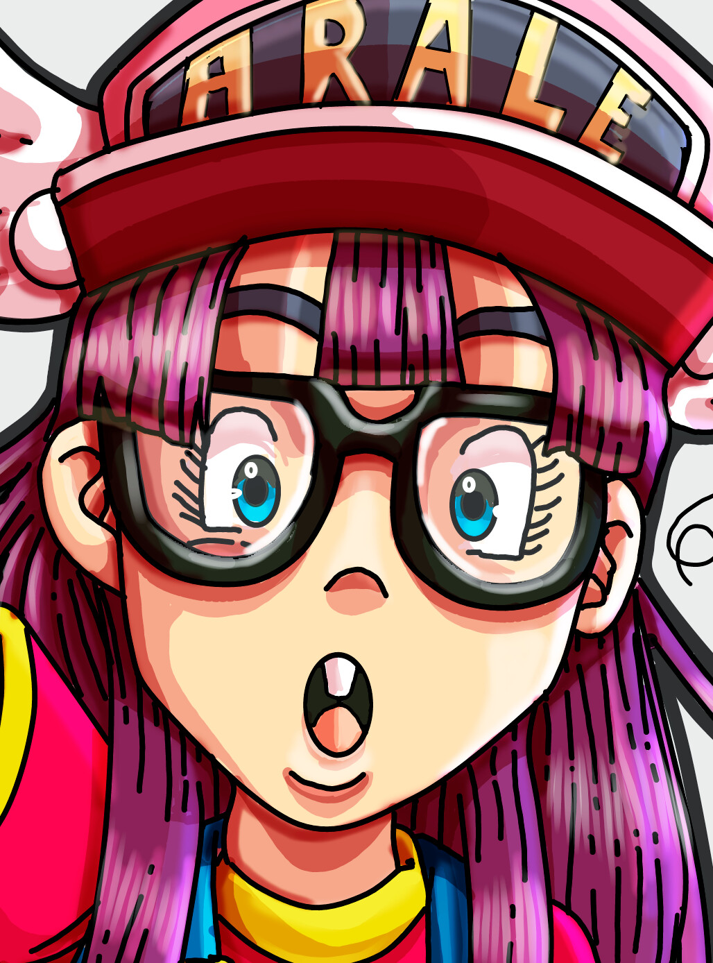 ArtStation - Arale Norimaki(Dr. Slump)
