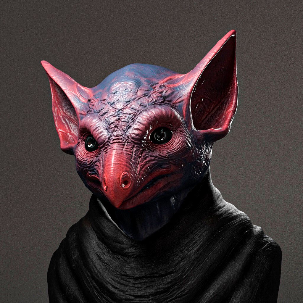 ArtStation - Bat | Creature Sculpting