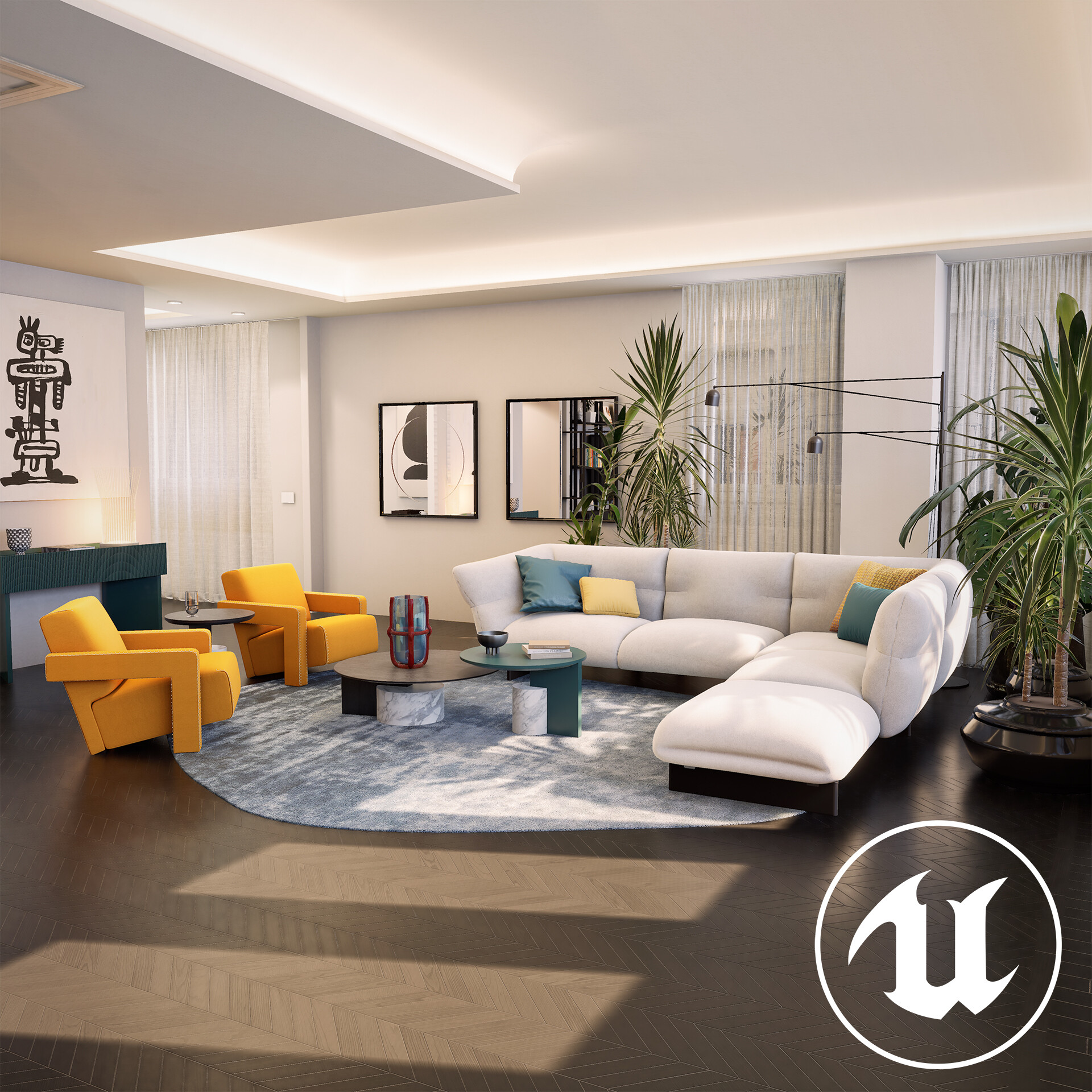 ArtStation - Milan Apartment - VR UE5 Archviz