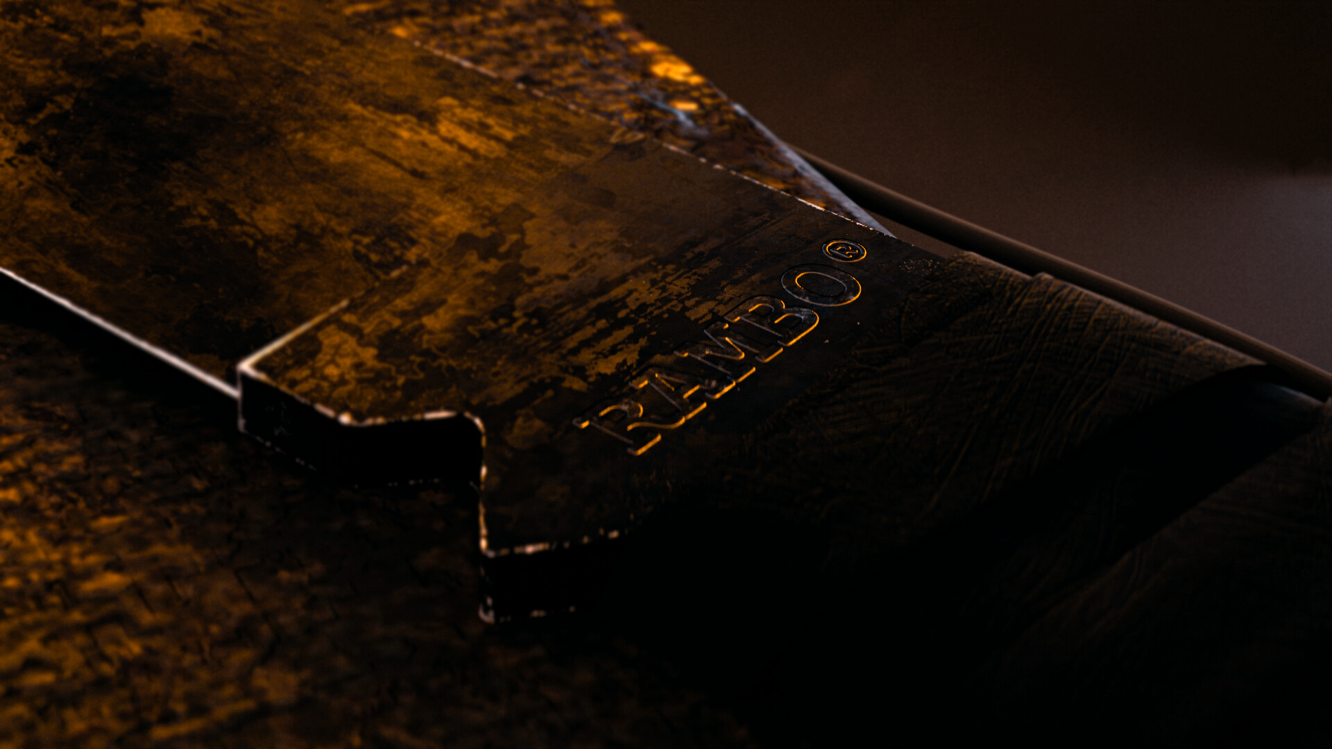 ArtStation - RAMBO IV Knife