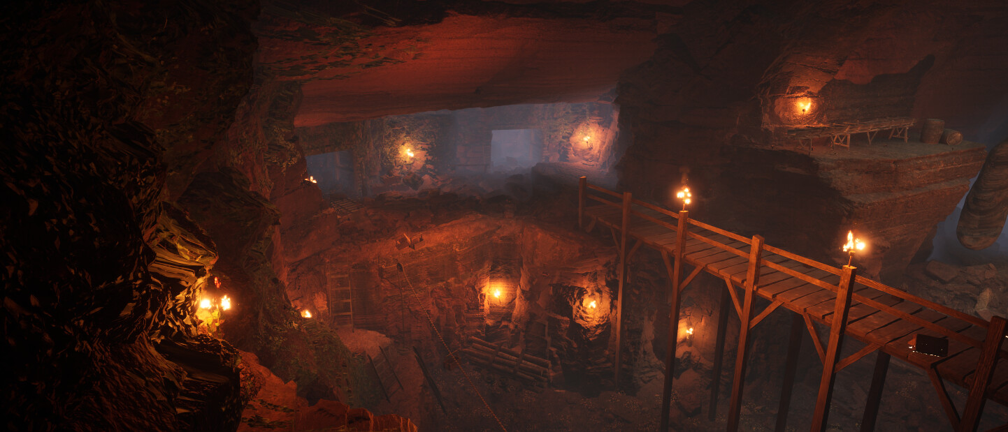 ArtStation - Gothrum Deep - Lost Mining Colony