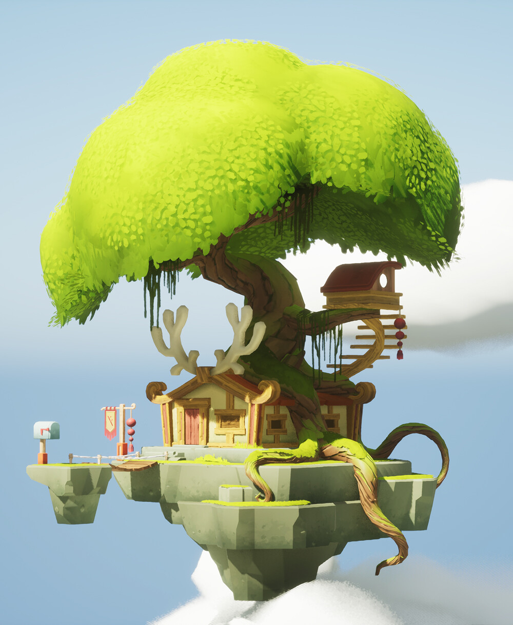 ArtStation - Tree House