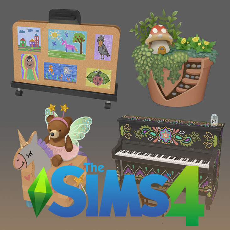 ArtStation - The Sims 4: Growing Together Concept Art