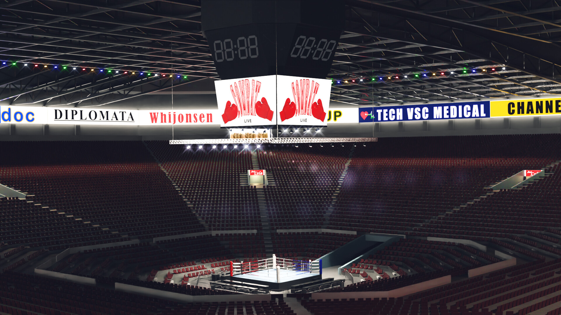 ArtStation - COMBAT Boxing Arena