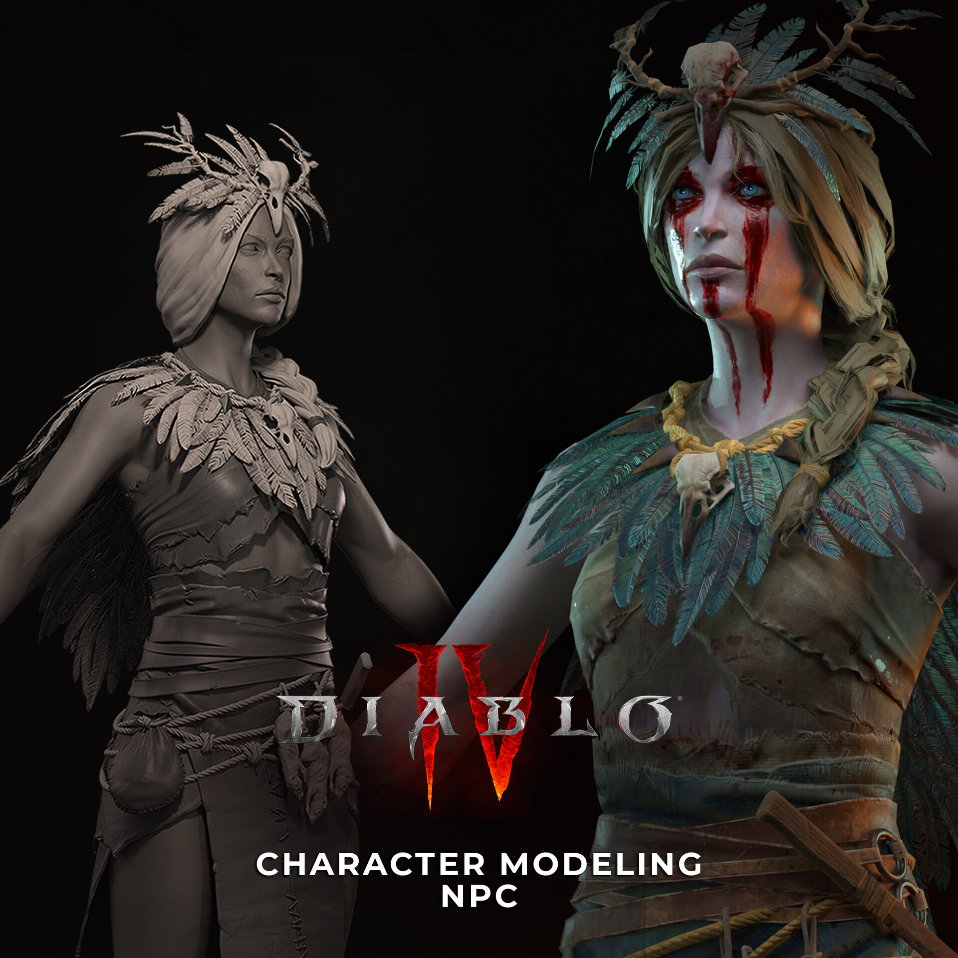 ArtStation - Diablo IV Character Modeling (NPC)