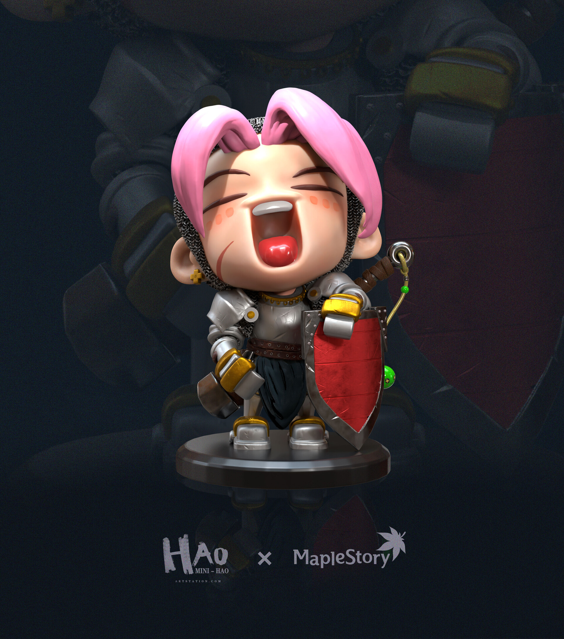 ArtStation - Little Warrior