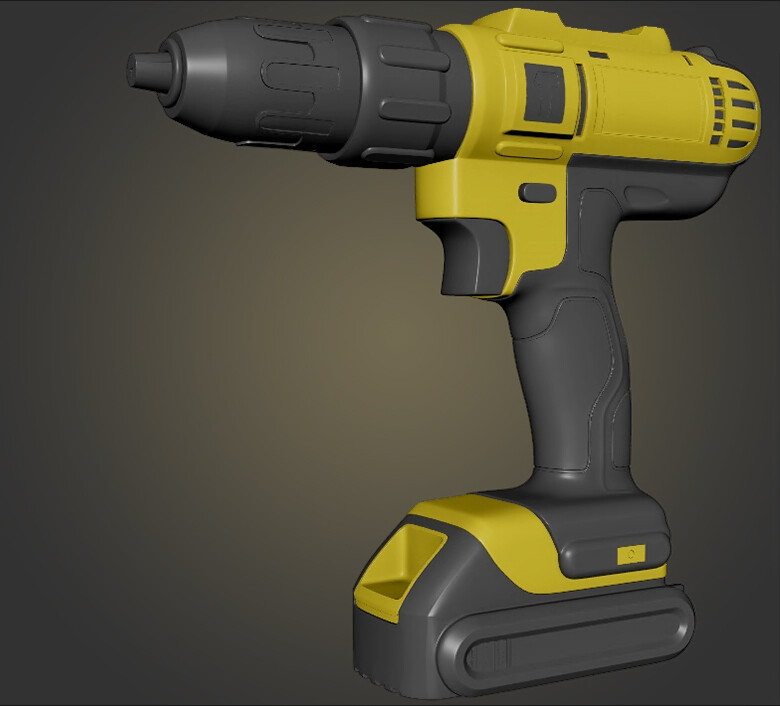 ArtStation - Drill machine