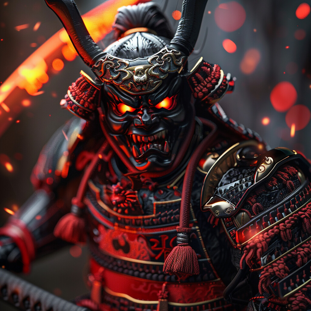 ArtStation - Demon Samurai Part 2