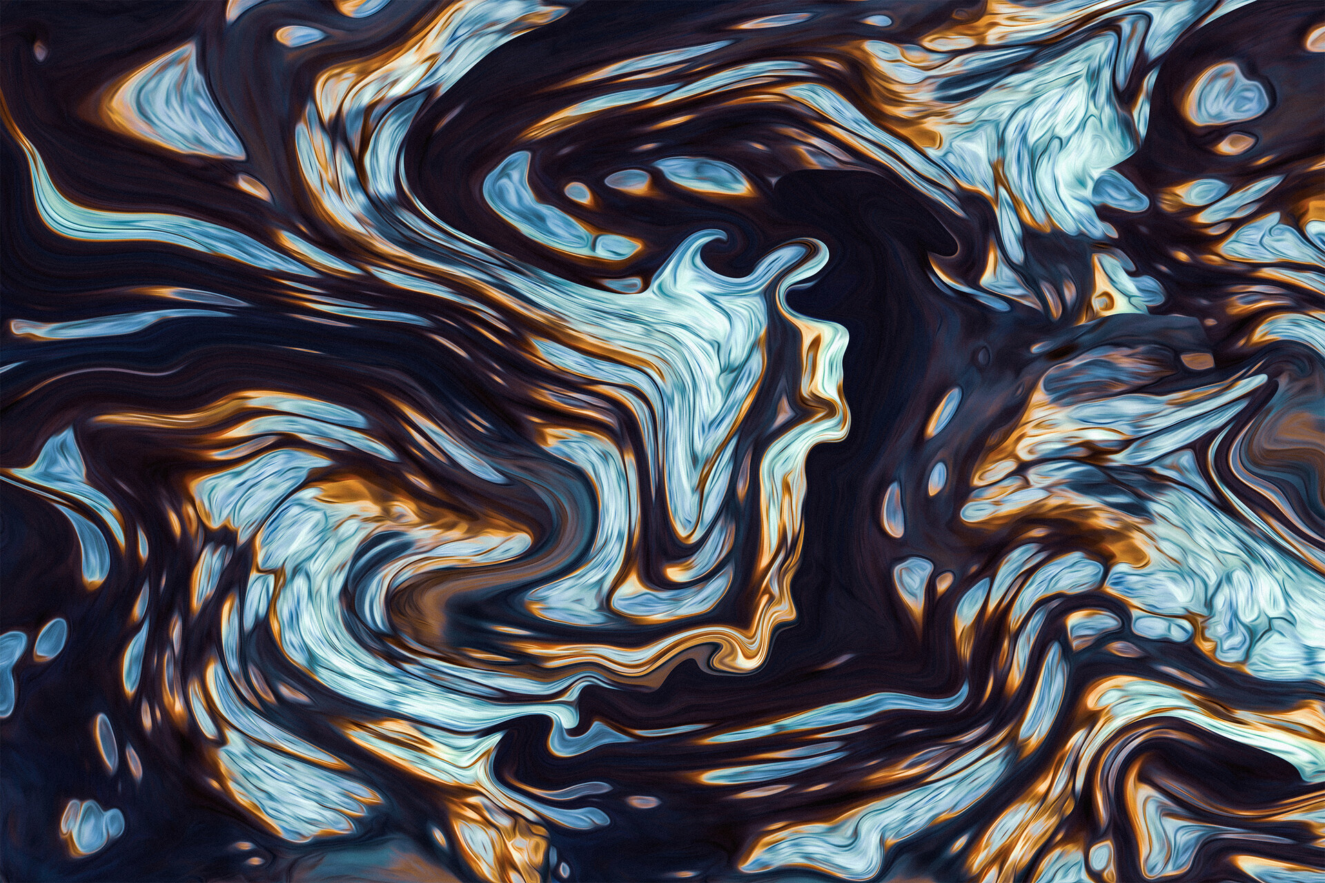 Xebelion - FLUID ART: "Paranoia" | Abstract Background