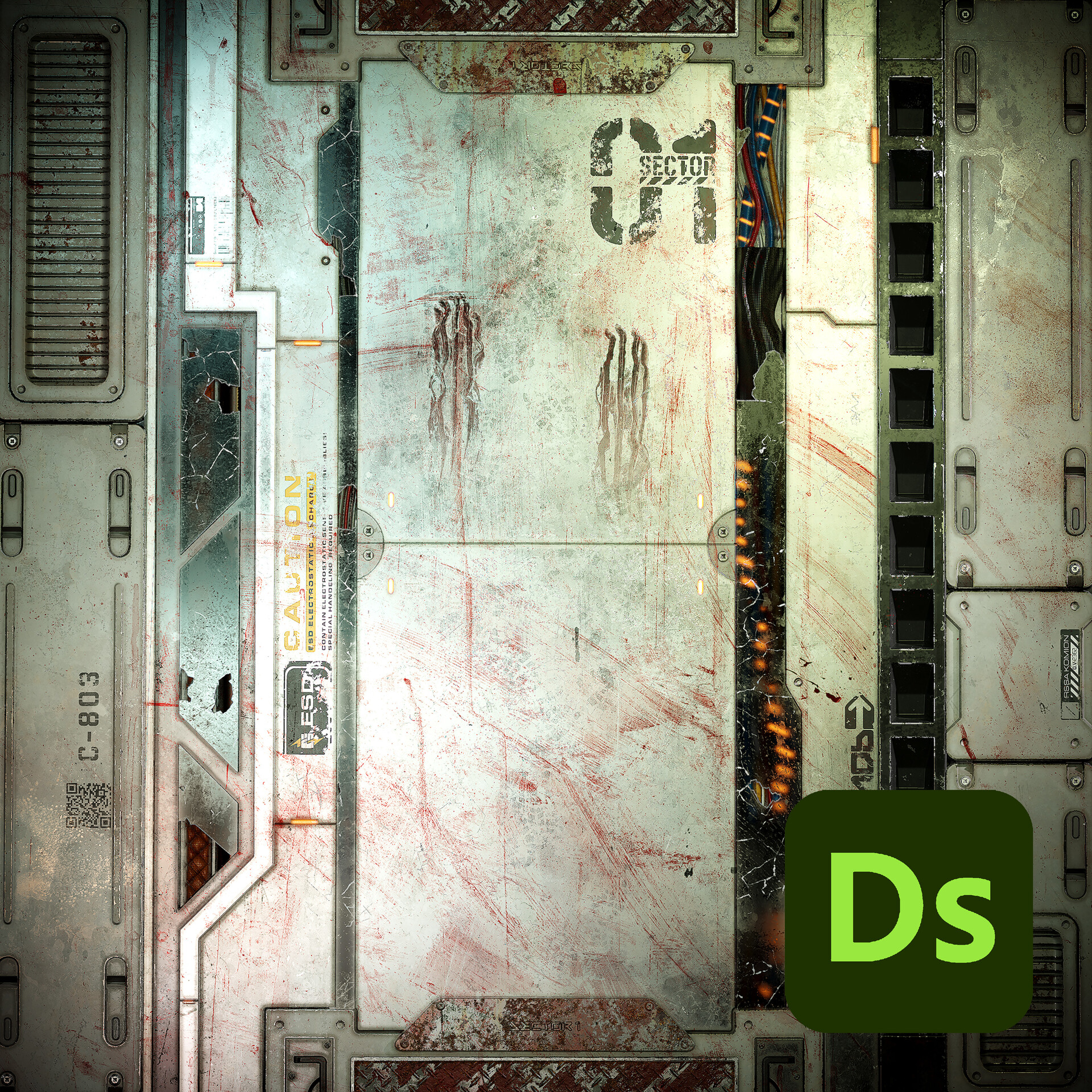 ArtStation - Sci-Fi Floor Panels