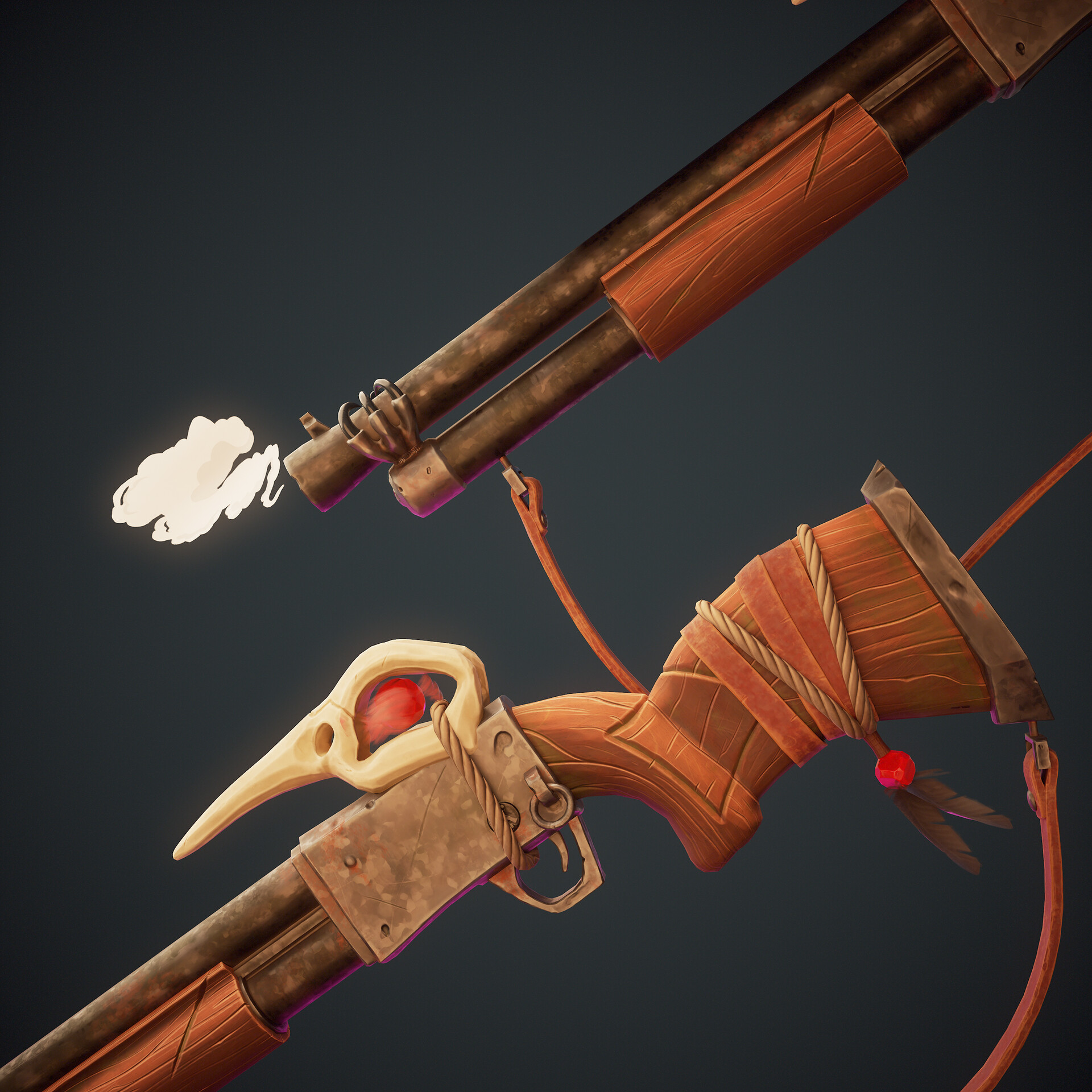 ArtStation - Gun Stylized