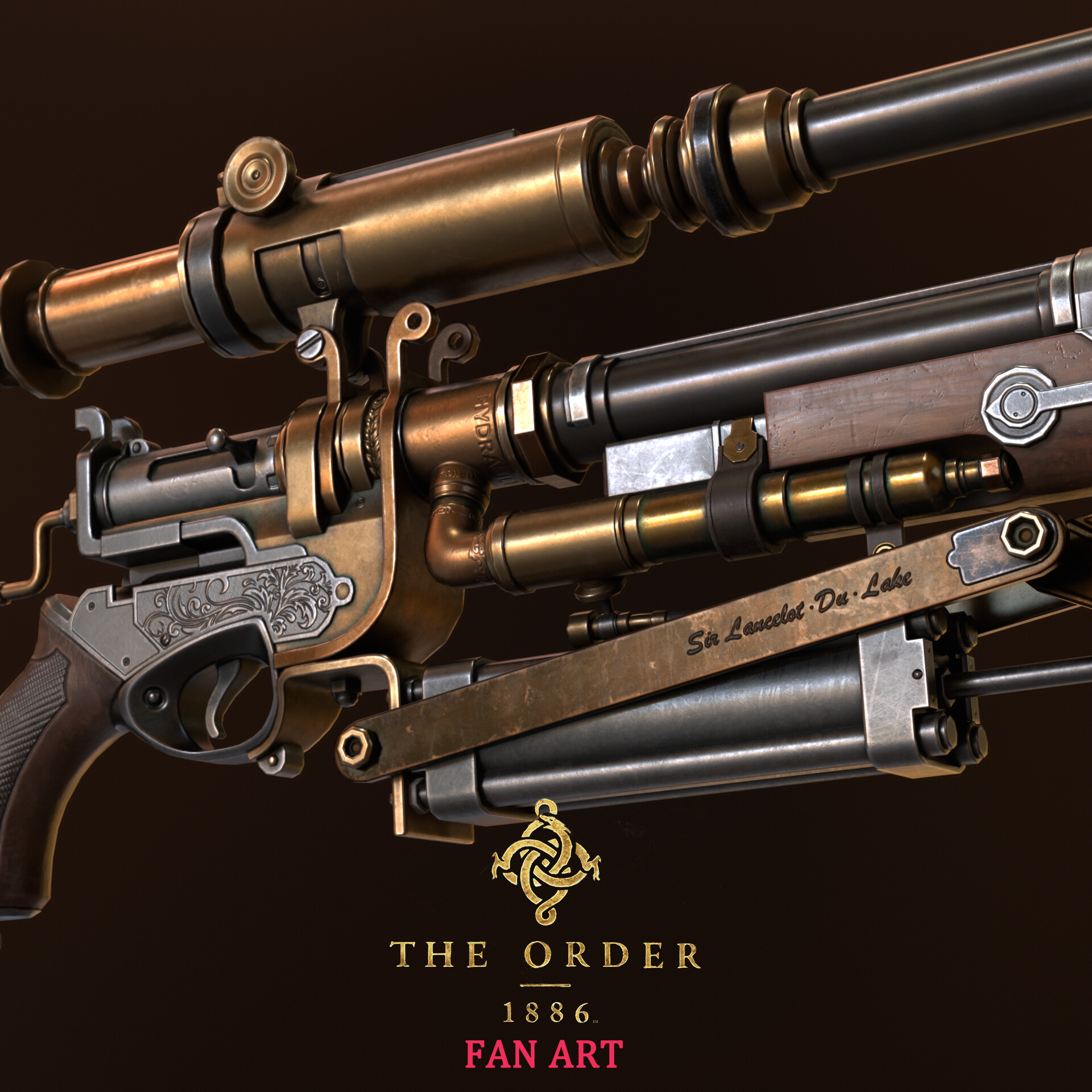 ArtStation - The Order: 1886 - Fan Art Pneumatic Rifle