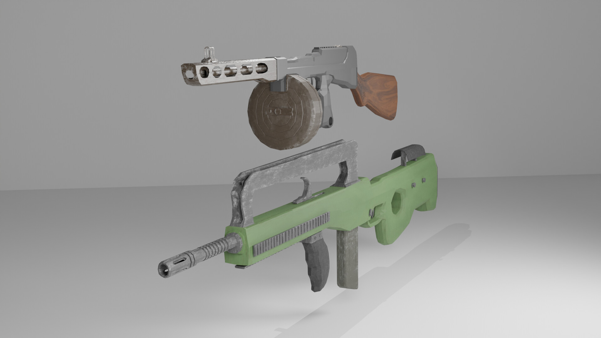 Caleb Cajudo - PP-SH / LA1MMAS 3d models