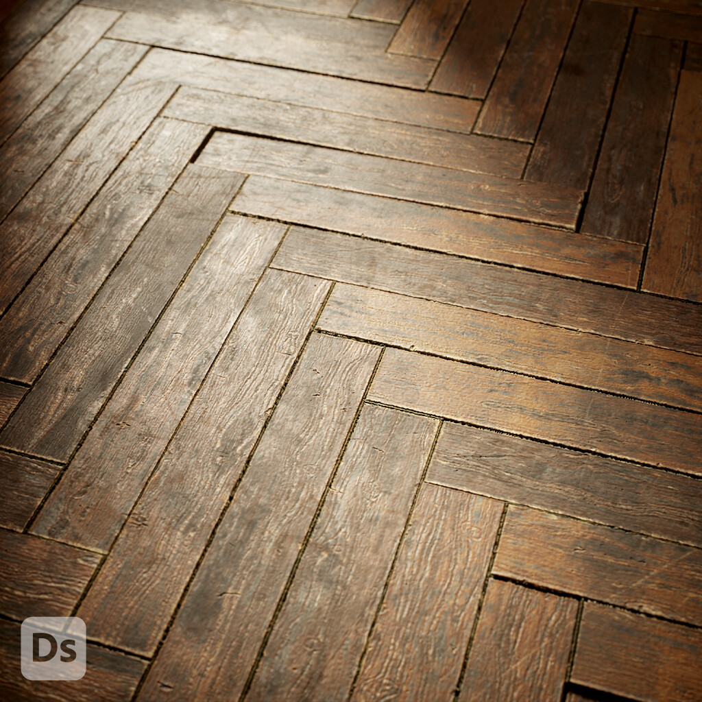 ArtStation - Herringbone Wood - Substance Designer