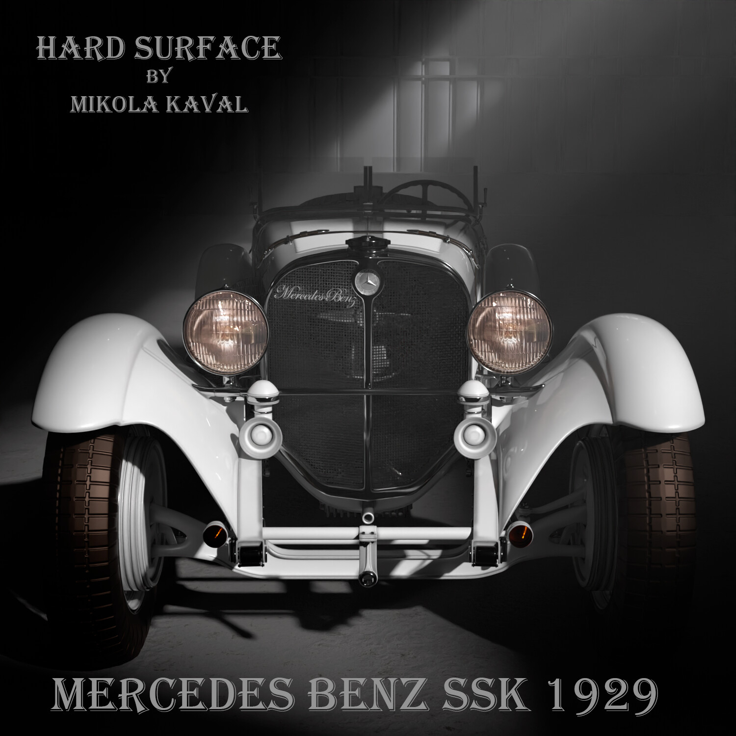 ArtStation - Mercedes-Benz SSK