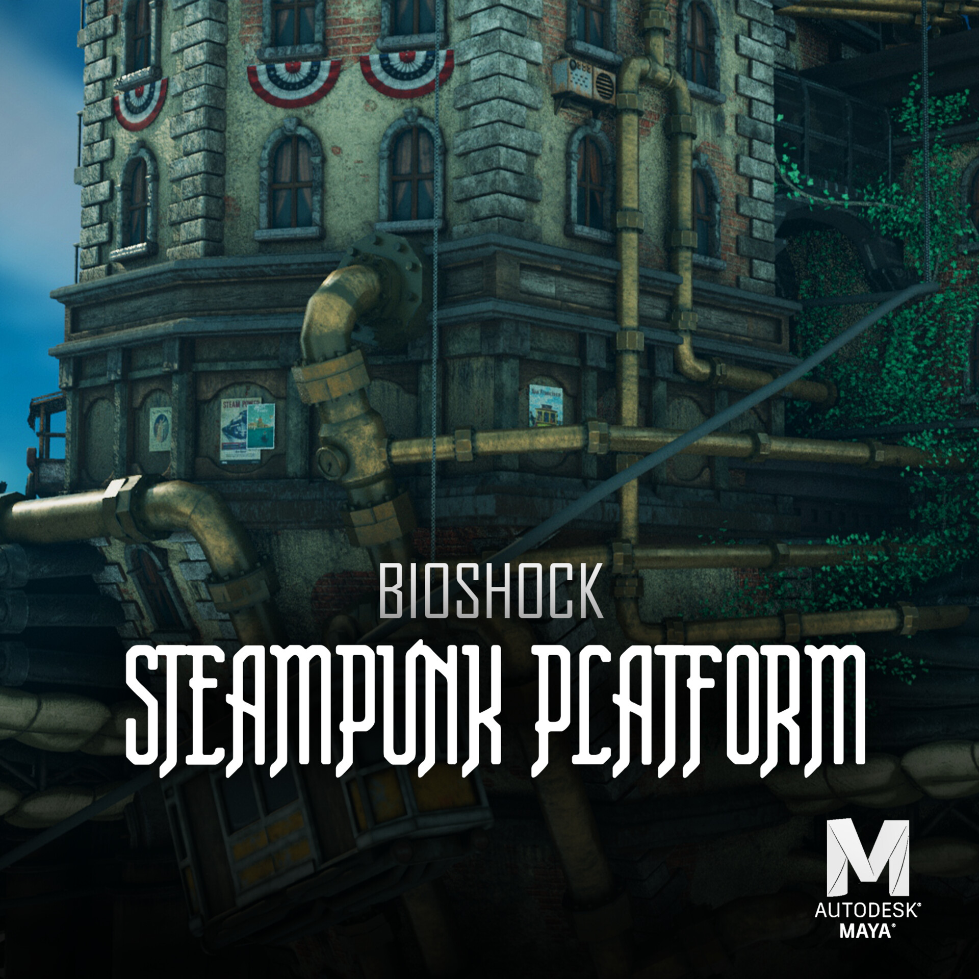 ArtStation - BIOSHOCK STEAMPUNK PLATFORM