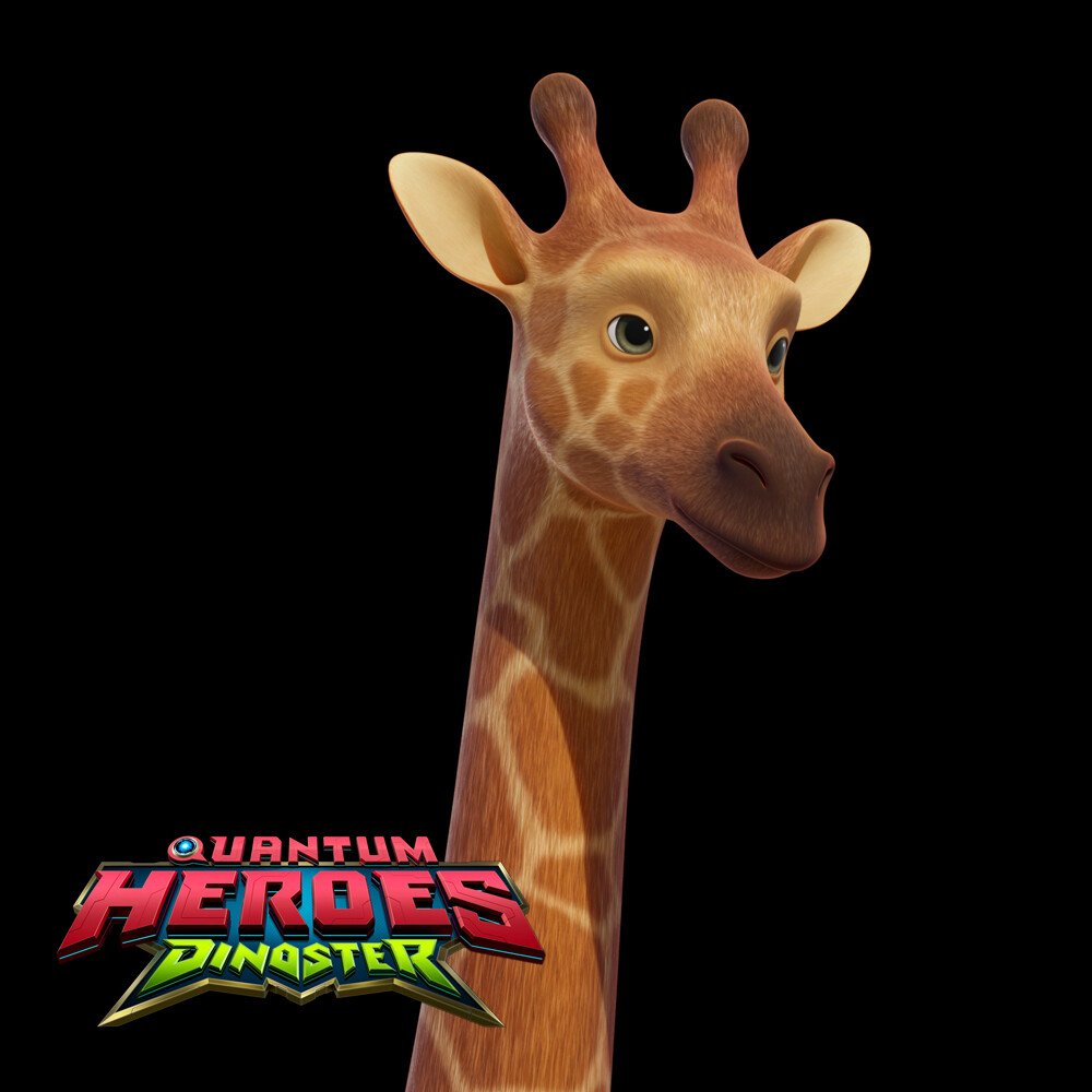 ArtStation - Quantum Heroes Dinoster | Giraffes