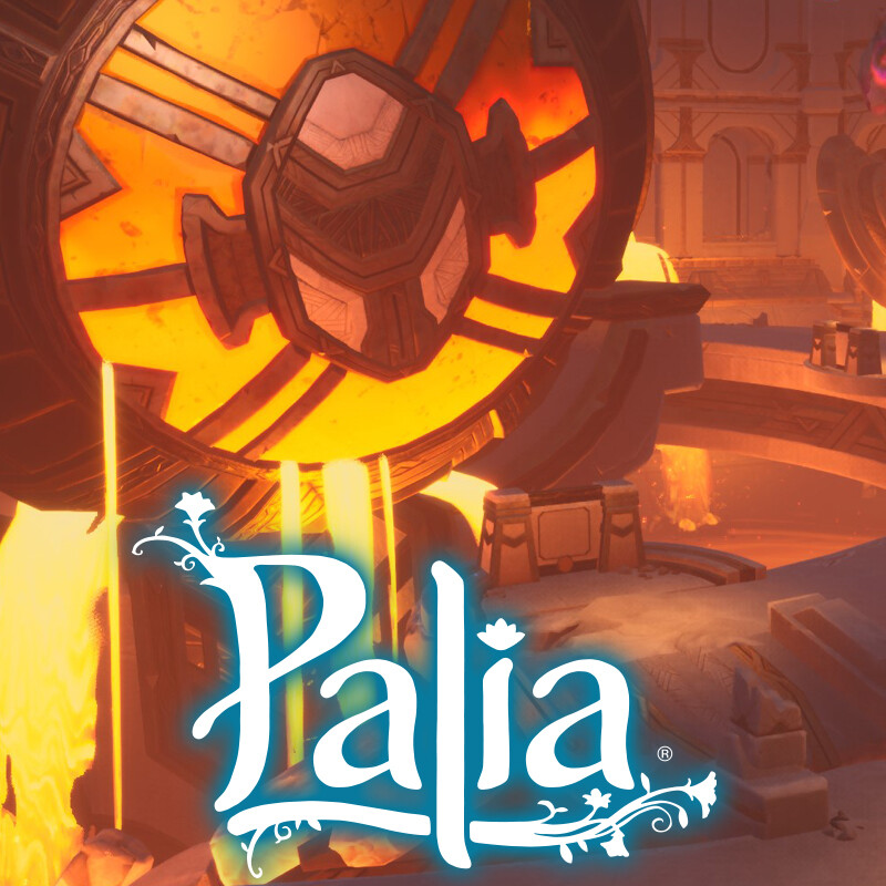 ArtStation - Palia - Temple of the Flames