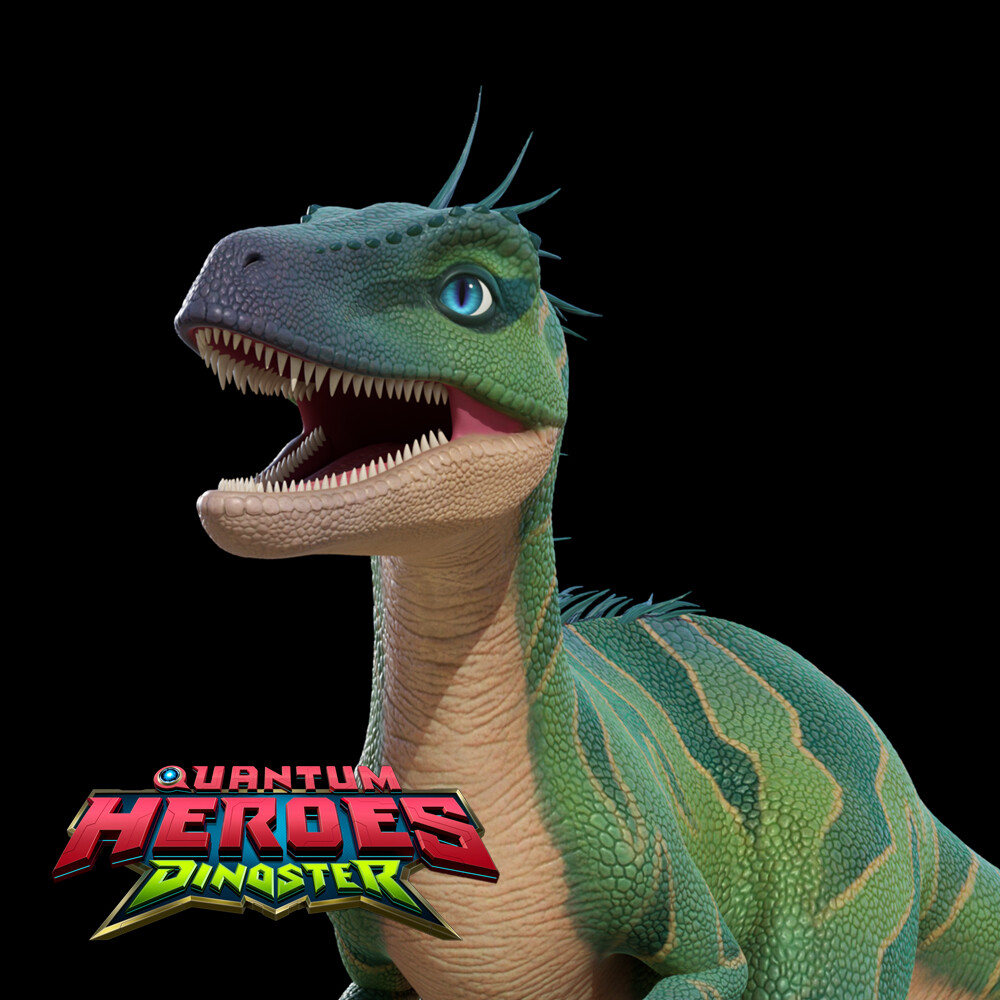 ArtStation - Quantum Heroes Dinoster | Velociraptors
