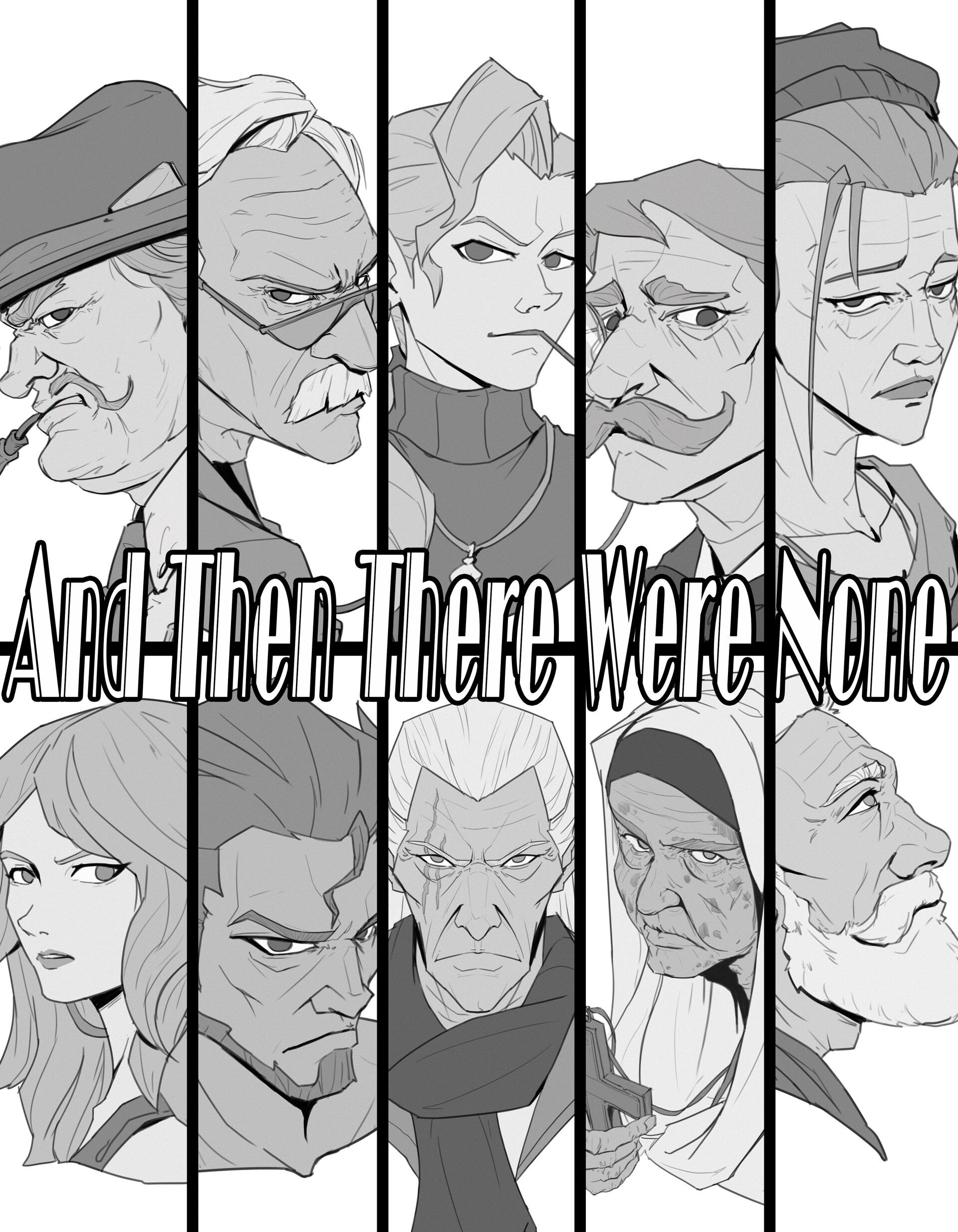 ArtStation - 《And Then There Were None》