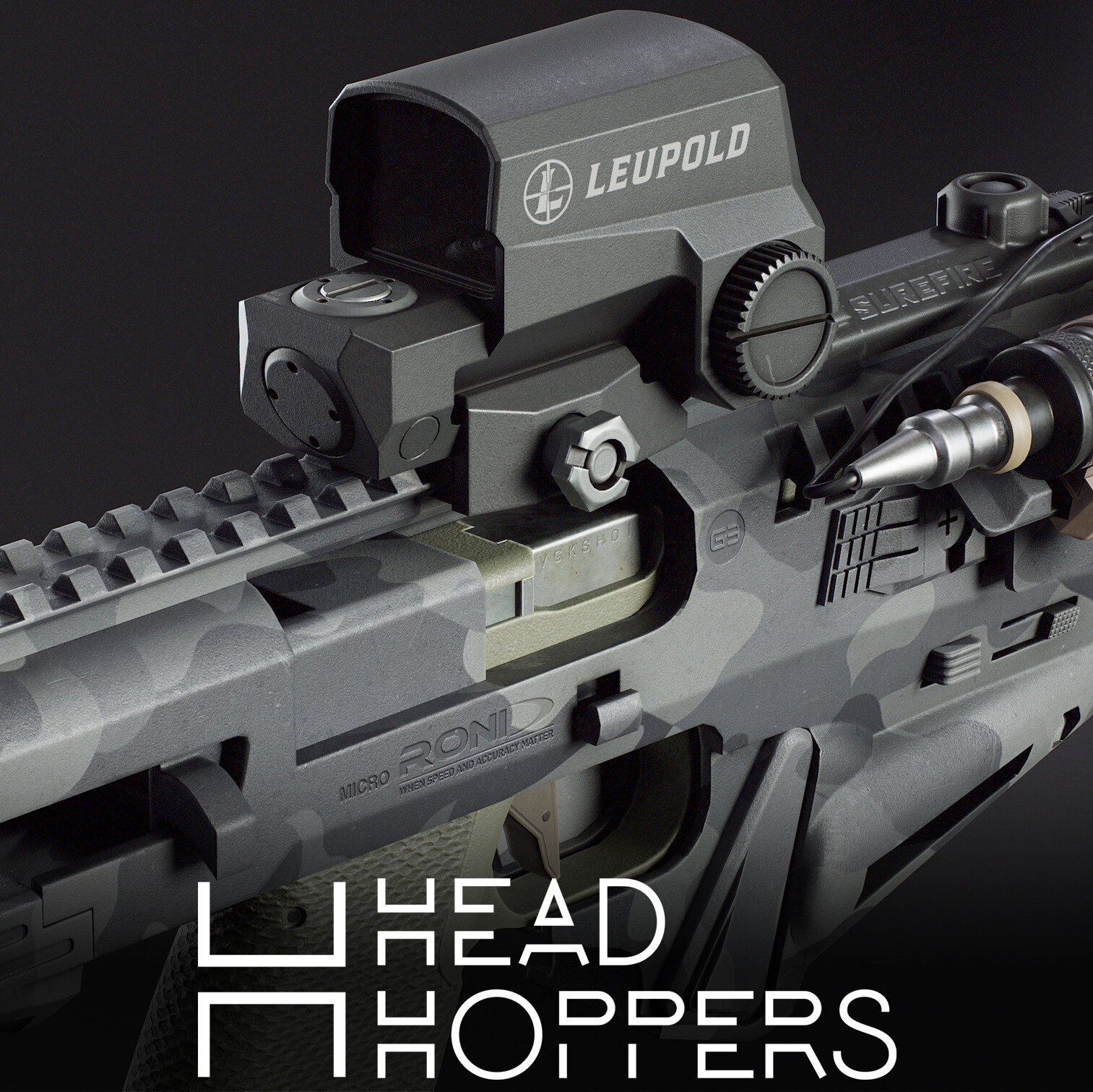 ArtStation - Micro Roni (Realtime/Game-Ready Model)