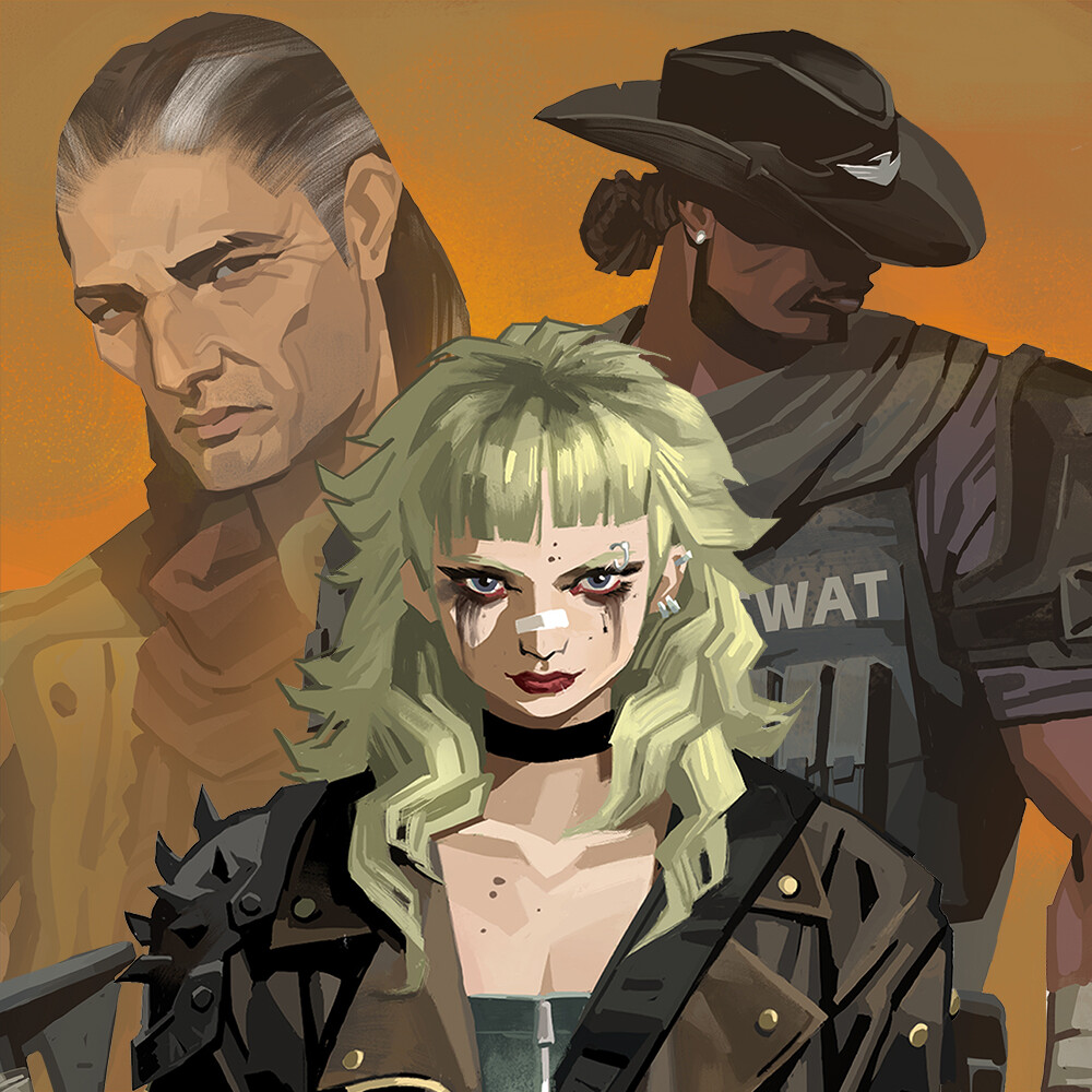 ArtStation - Survival theme character design