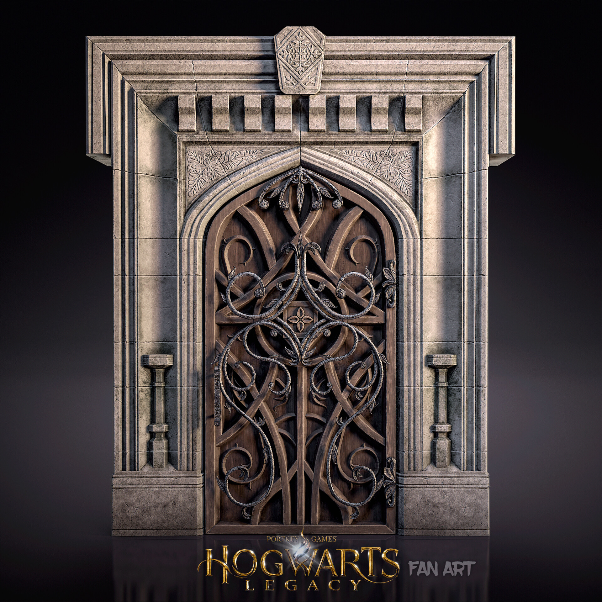 ArtStation - Room of Requirement: Hogwarts Legacy (fan art)
