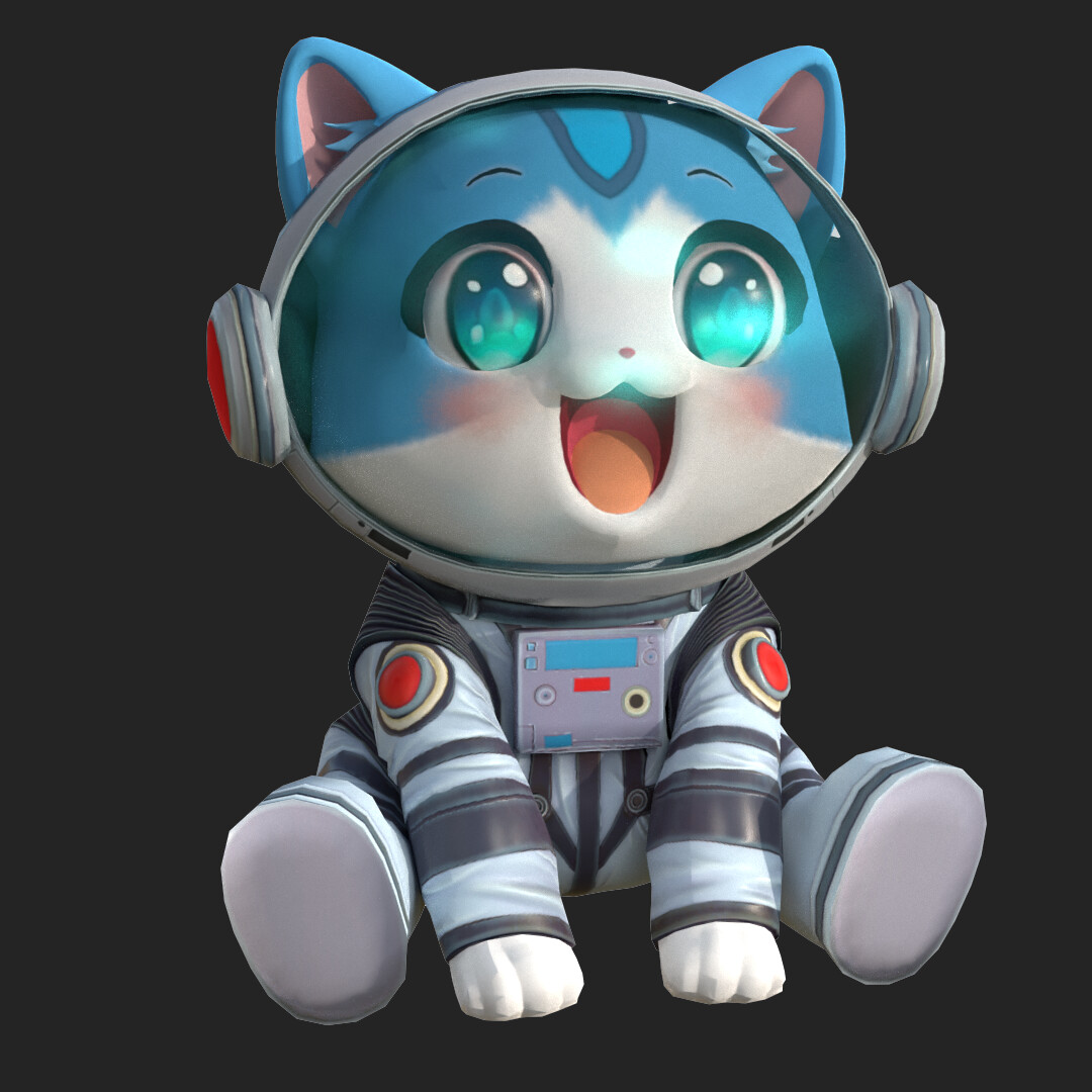 ArtStation - Anime cat