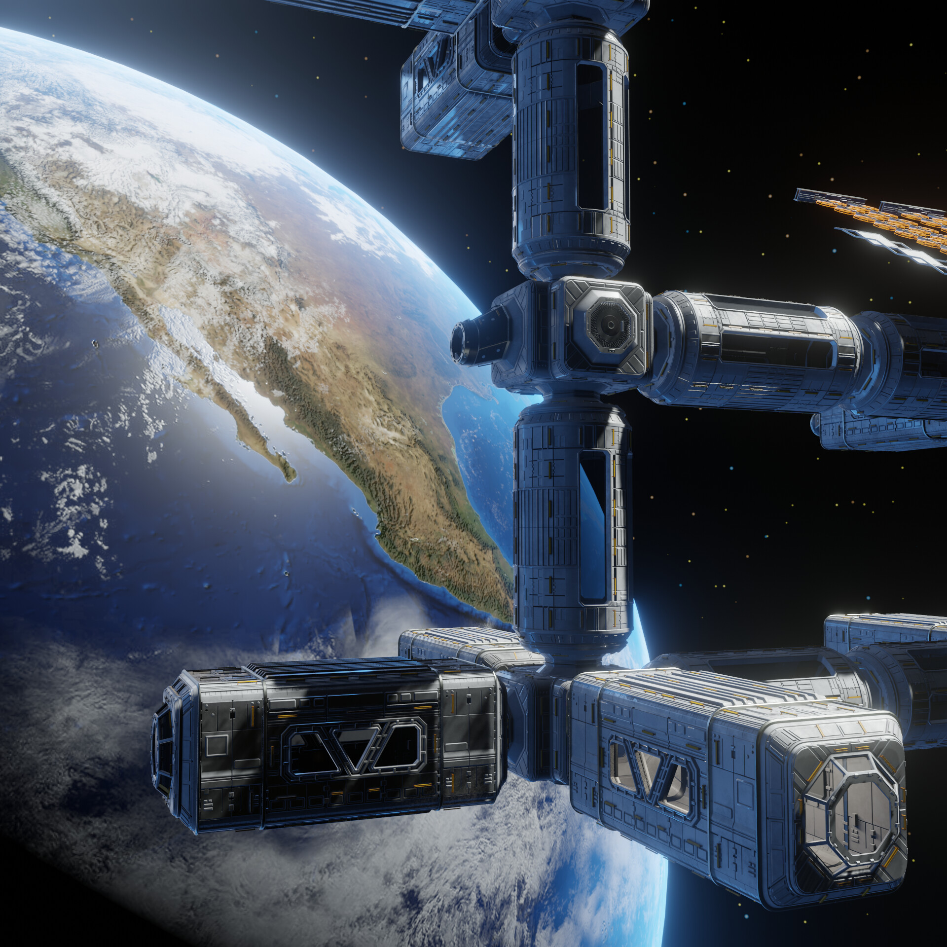 ArtStation - Space Station