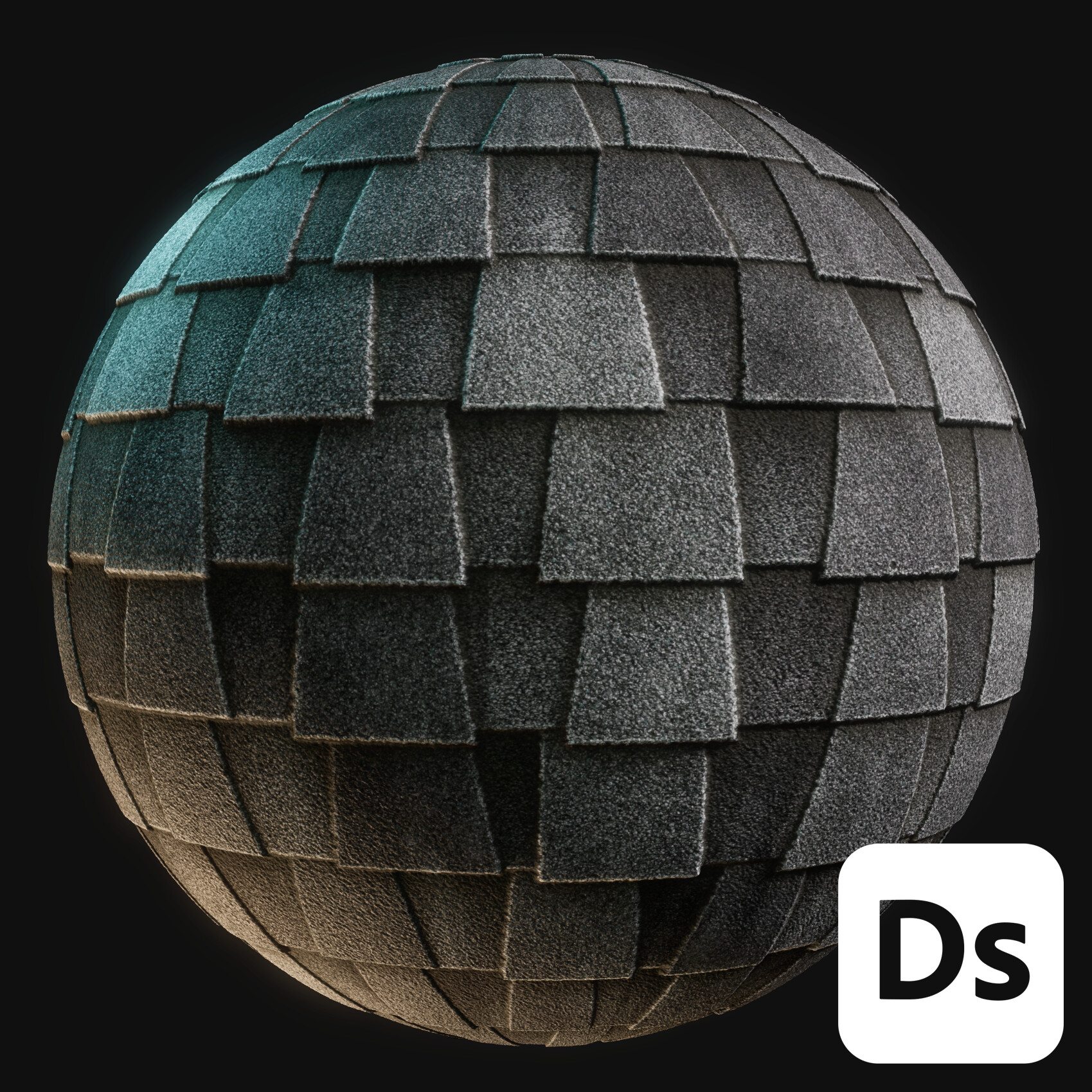 ArtStation - Roofing Asphalt Shingles - Substance Designer