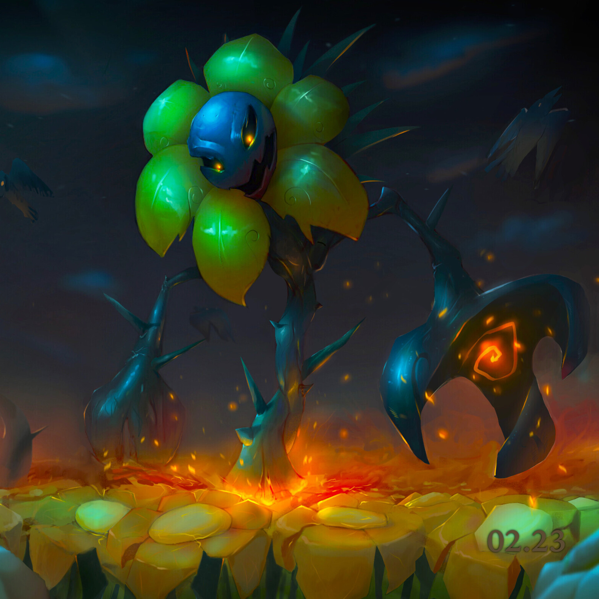 ArtStation - Predatory flower