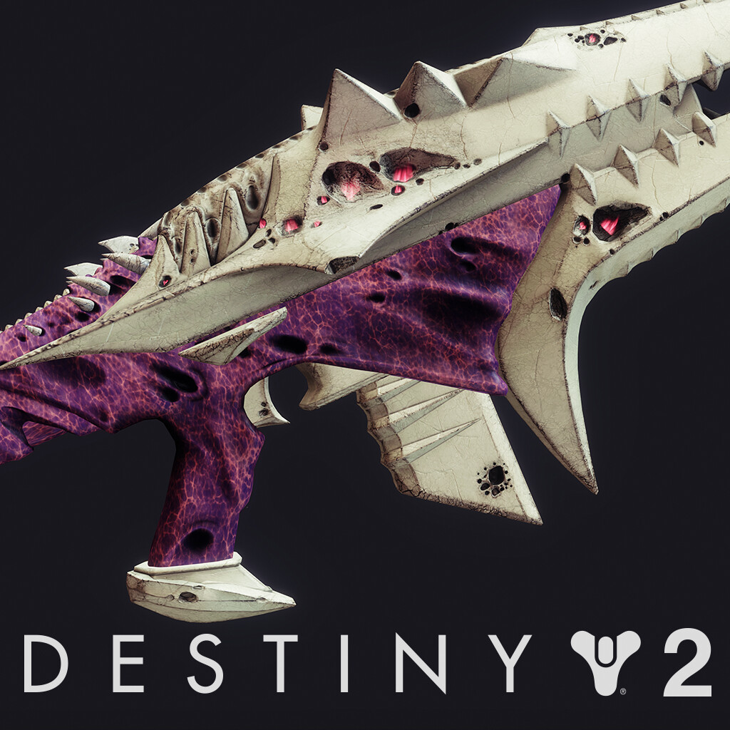 ArtStation - Destiny 2 - Smite of Merain - Legendary Pulse Rifle