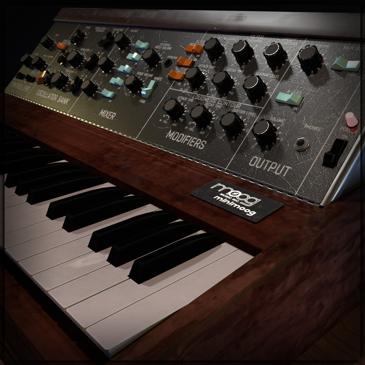 ArtStation - Minimoog Model D